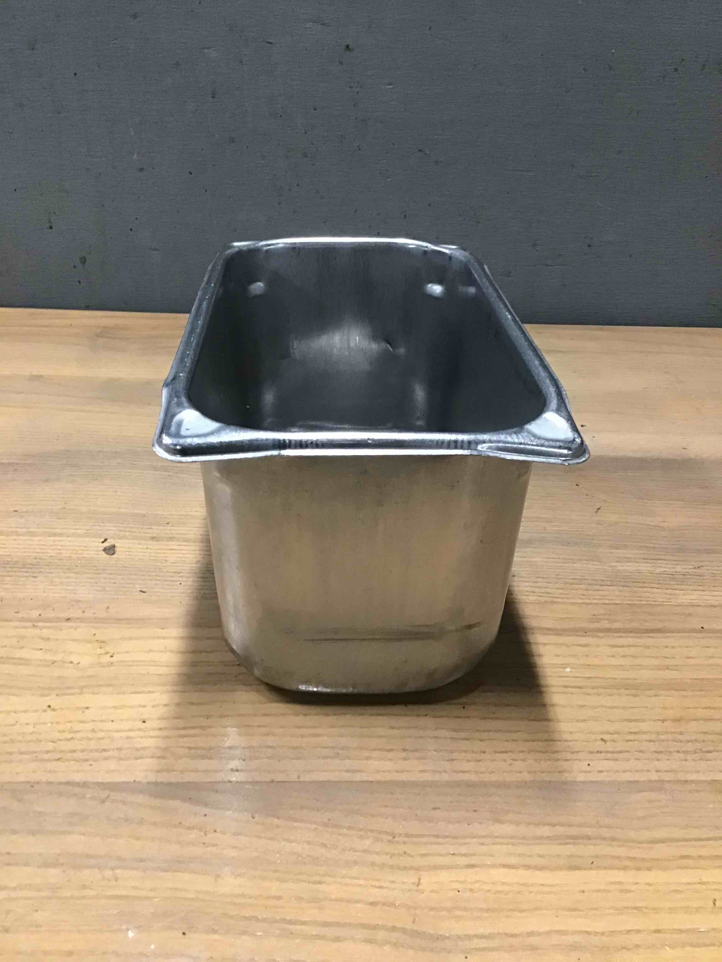 Stainless Steel 6 Inch Deep One Third Size Insert Pans