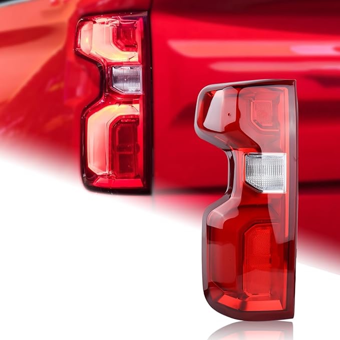 Duolctrams LED Tail Light Rear Lamp Assembly for 2019-2023 Chevy ...