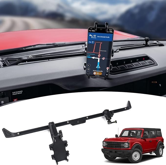 DKMGHT Phone Holder Dash Mount for Bronco Accessories 2021 2022 ...