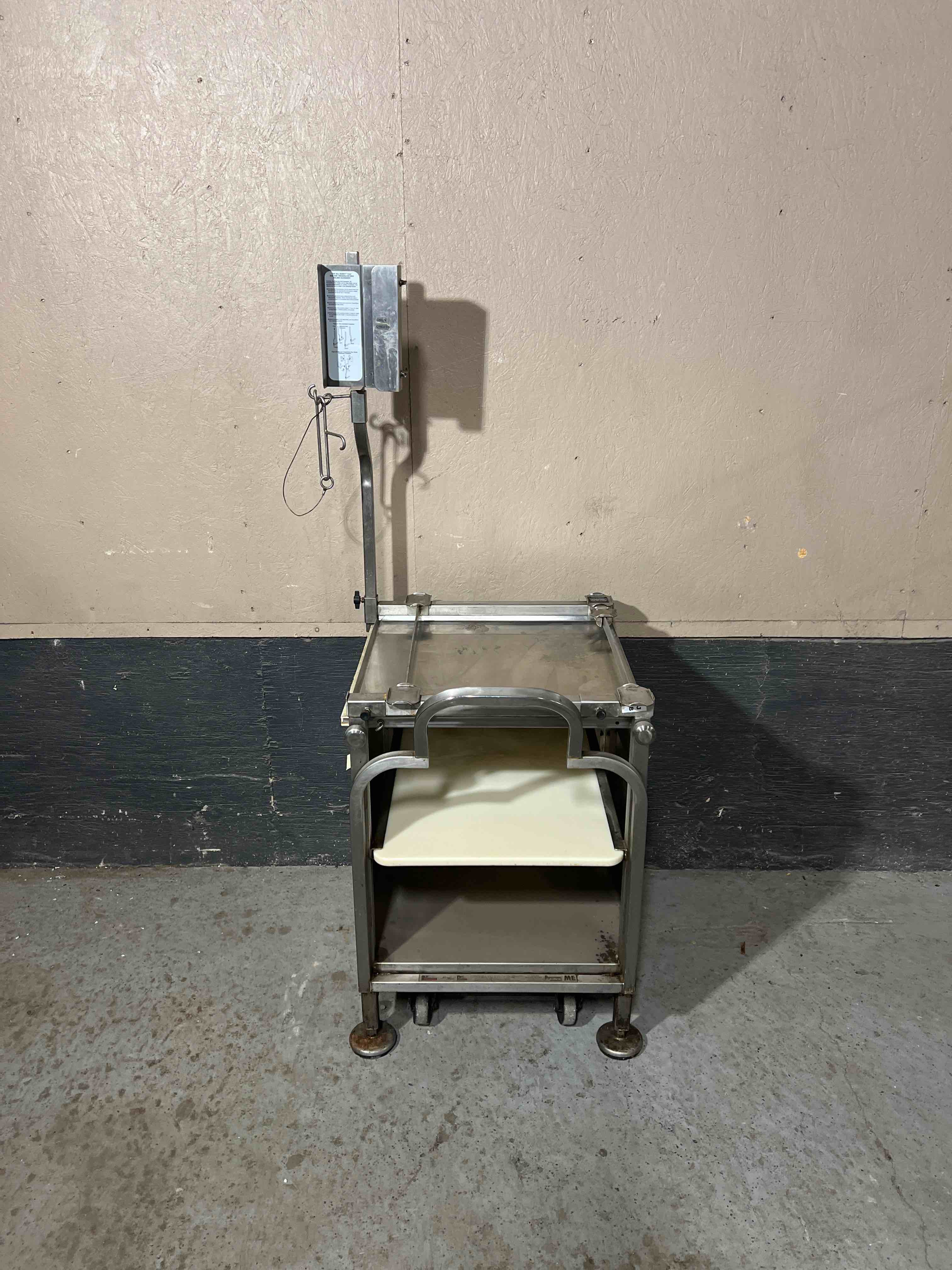 DELI BUDDY STAINLESS STEEL PORTABLE MEAT SLICER STAND