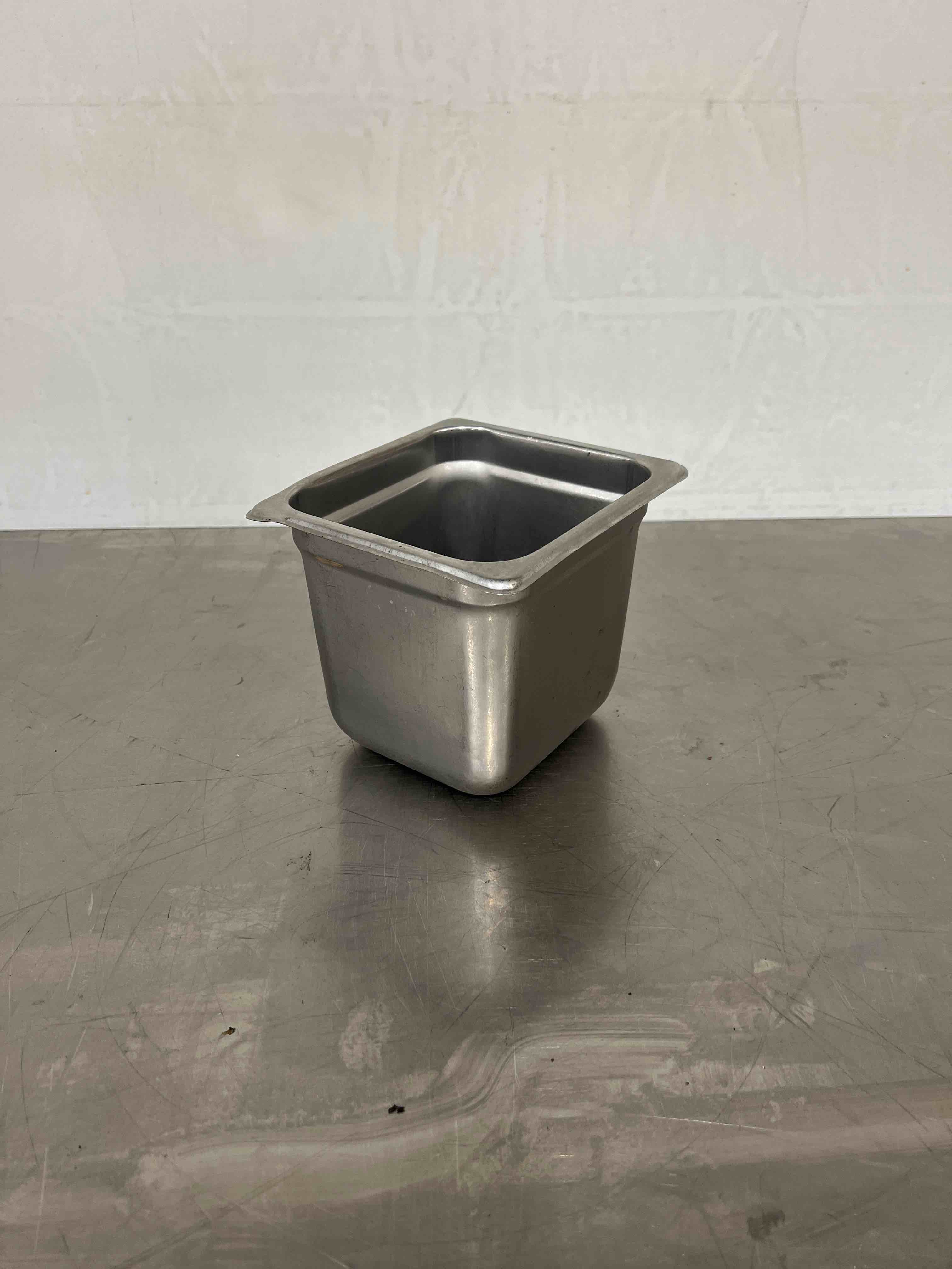 SIXTH SIZE SIX INCH DEEP STAINLESS STEEL INSERT PAN