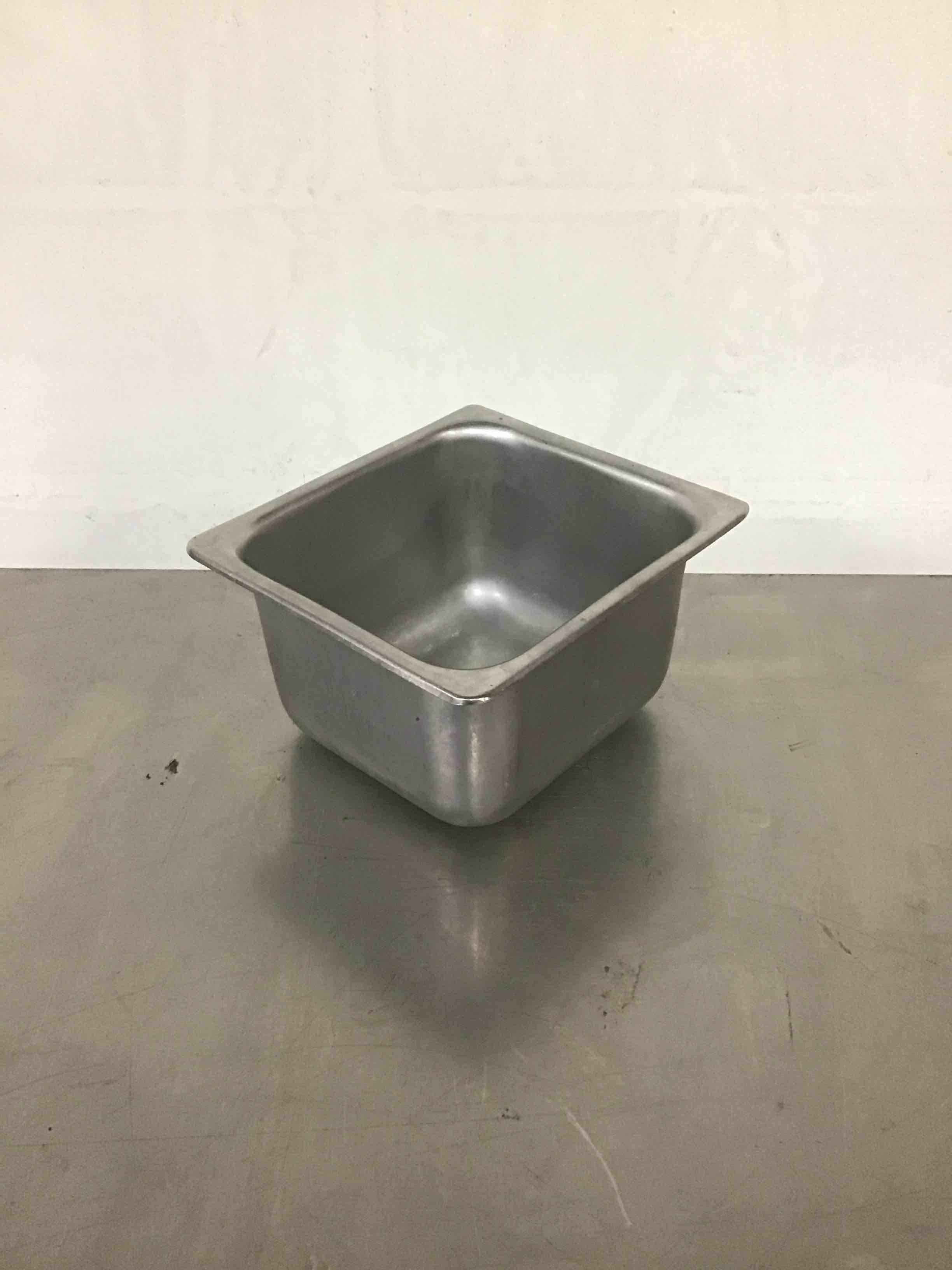 4 INCH DEEP SIXTH SIZE STAINLESS INSERT PAN