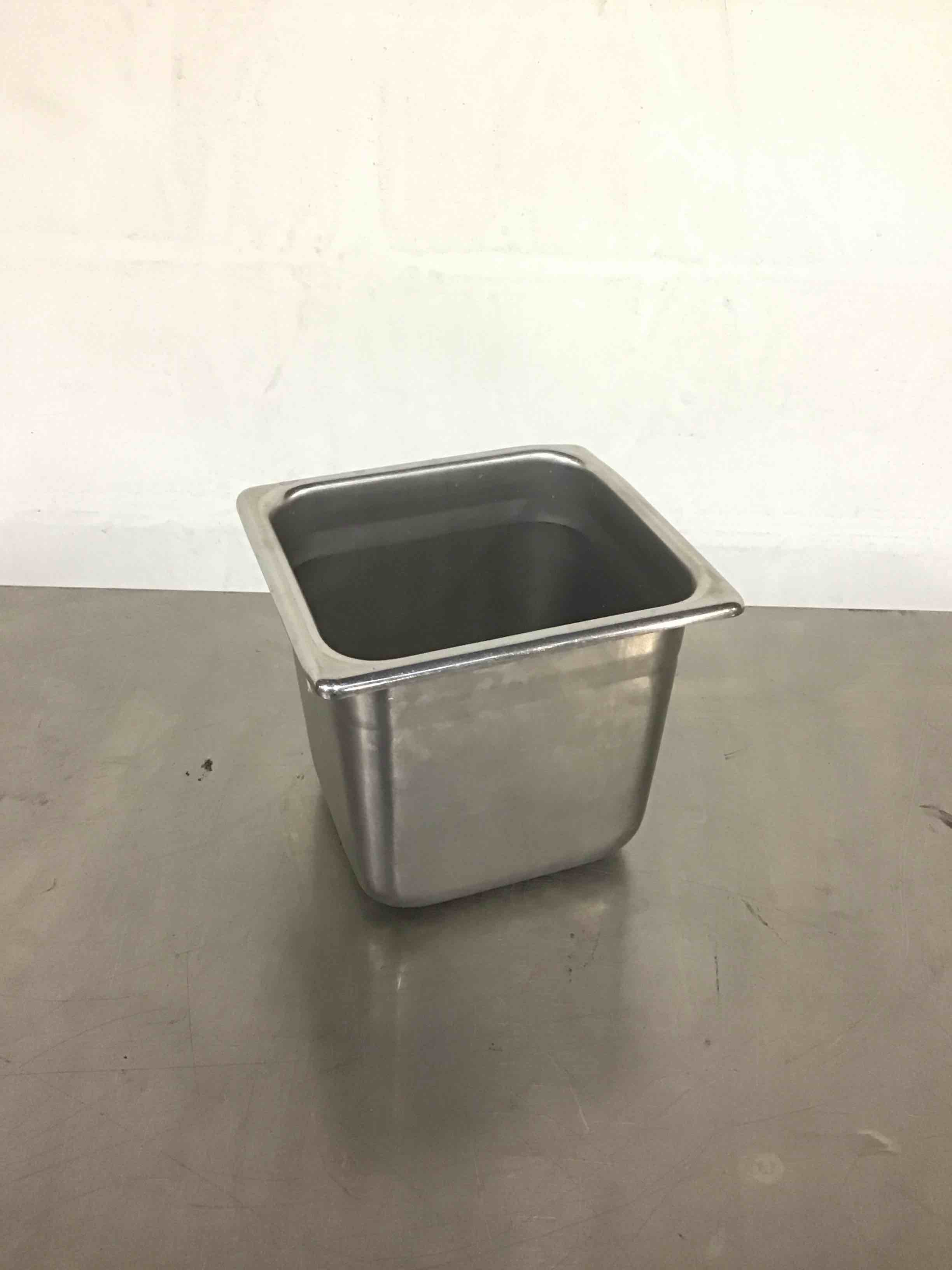 4 INCH DEEP NINTH SIZE STAINLESS INSERT PAN