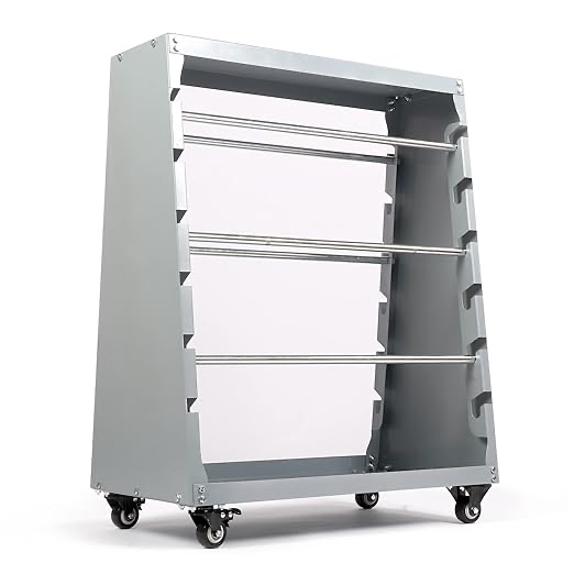 Wire Spool Rack Wire Cable Dispenser with 6 Rods Multiple Axle Cable ...