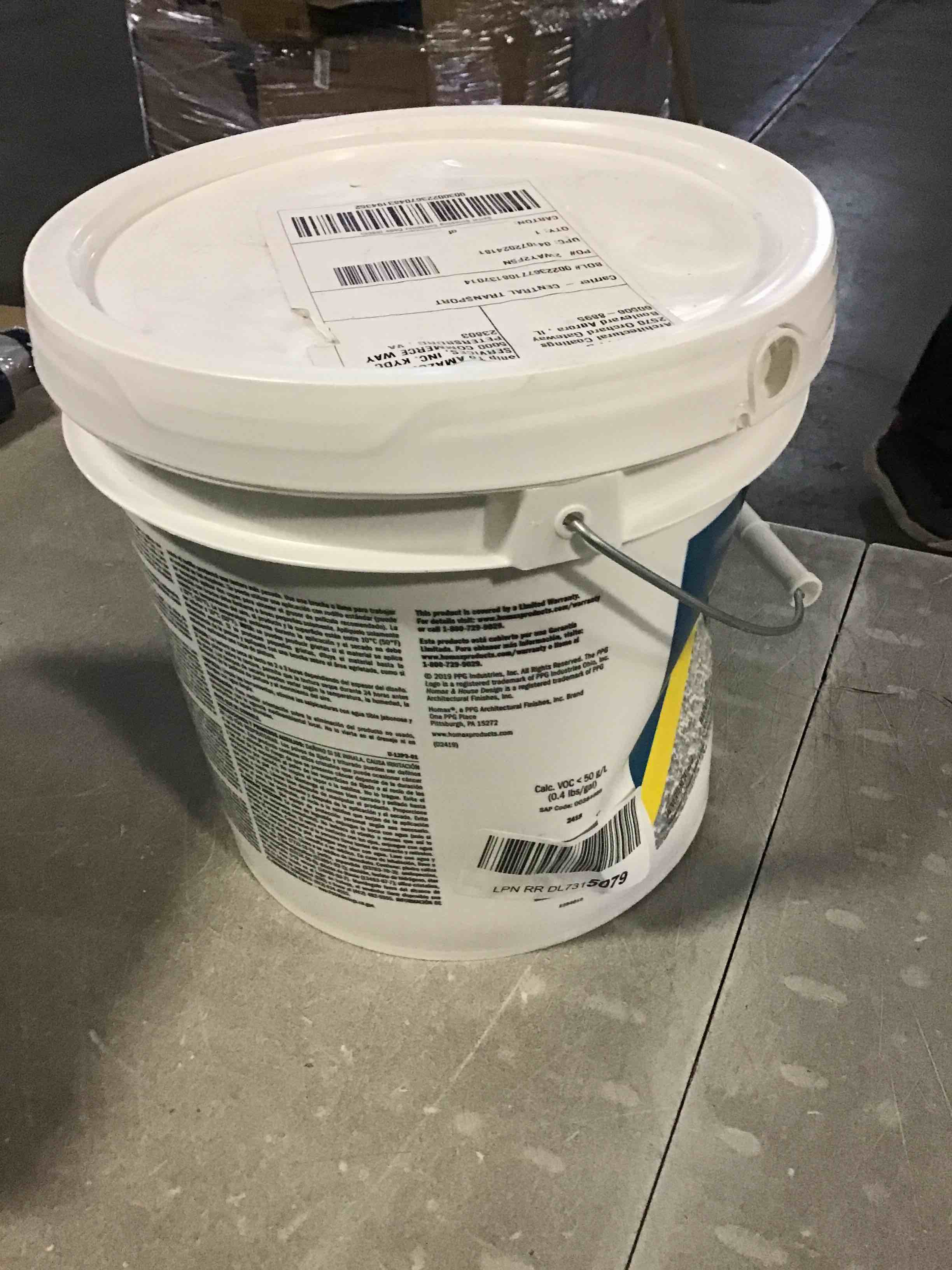 Homax 41072024181 Roll On Ceiling Texture, Popcorn White, 2 gal Ceiling ...