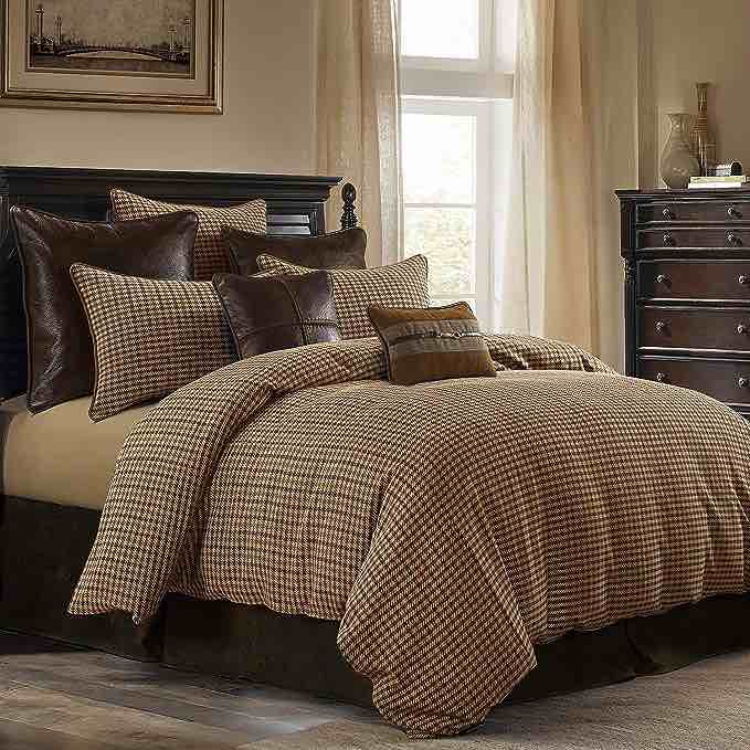 Paseo Road by HiEnd Accents | Clifton Duvet Cover, Brown Tweed ...