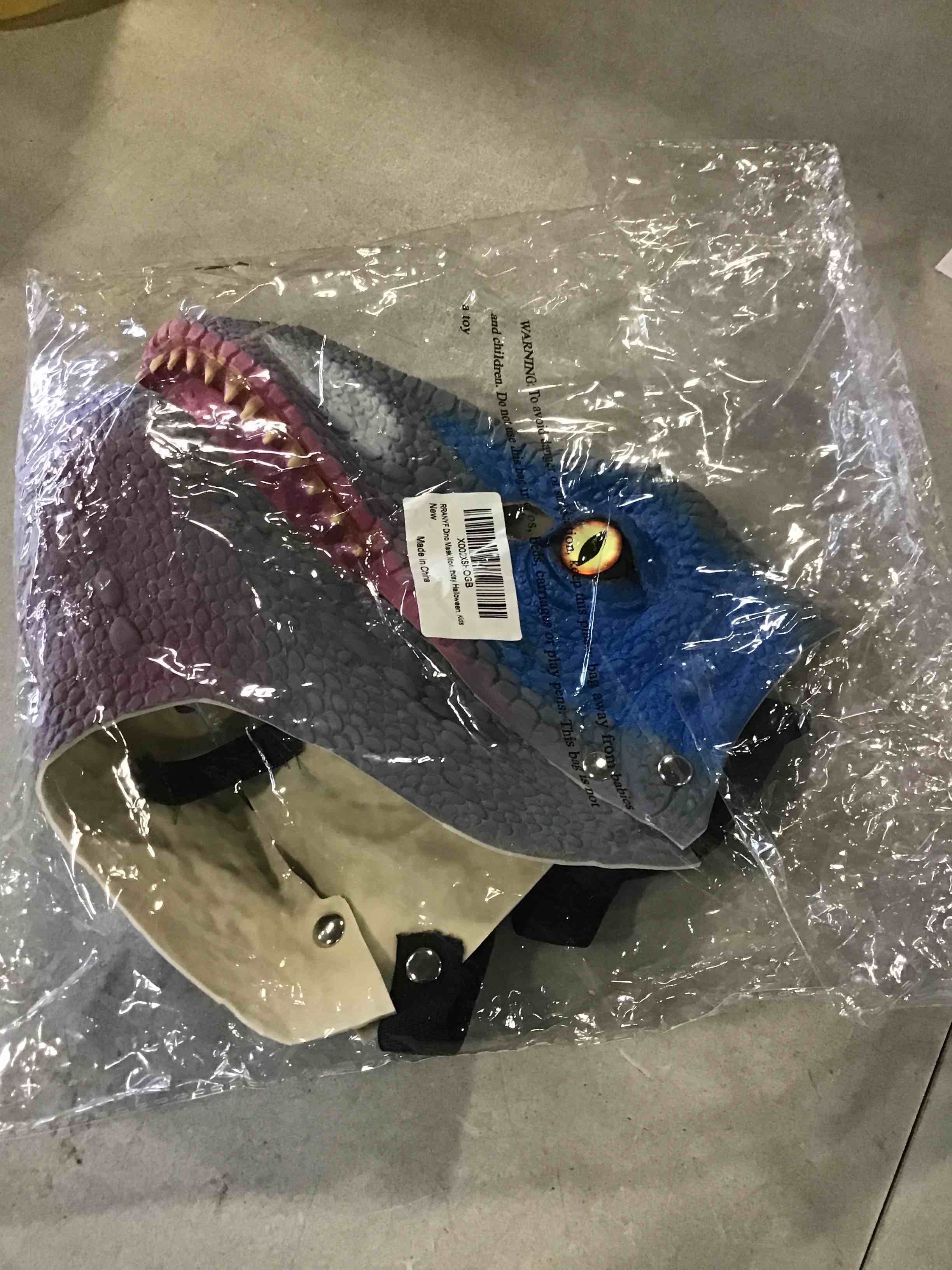 Dino Mask Moving Jaw Decor-Tyrannosaurus Rex Mask?Movable Dragon ...