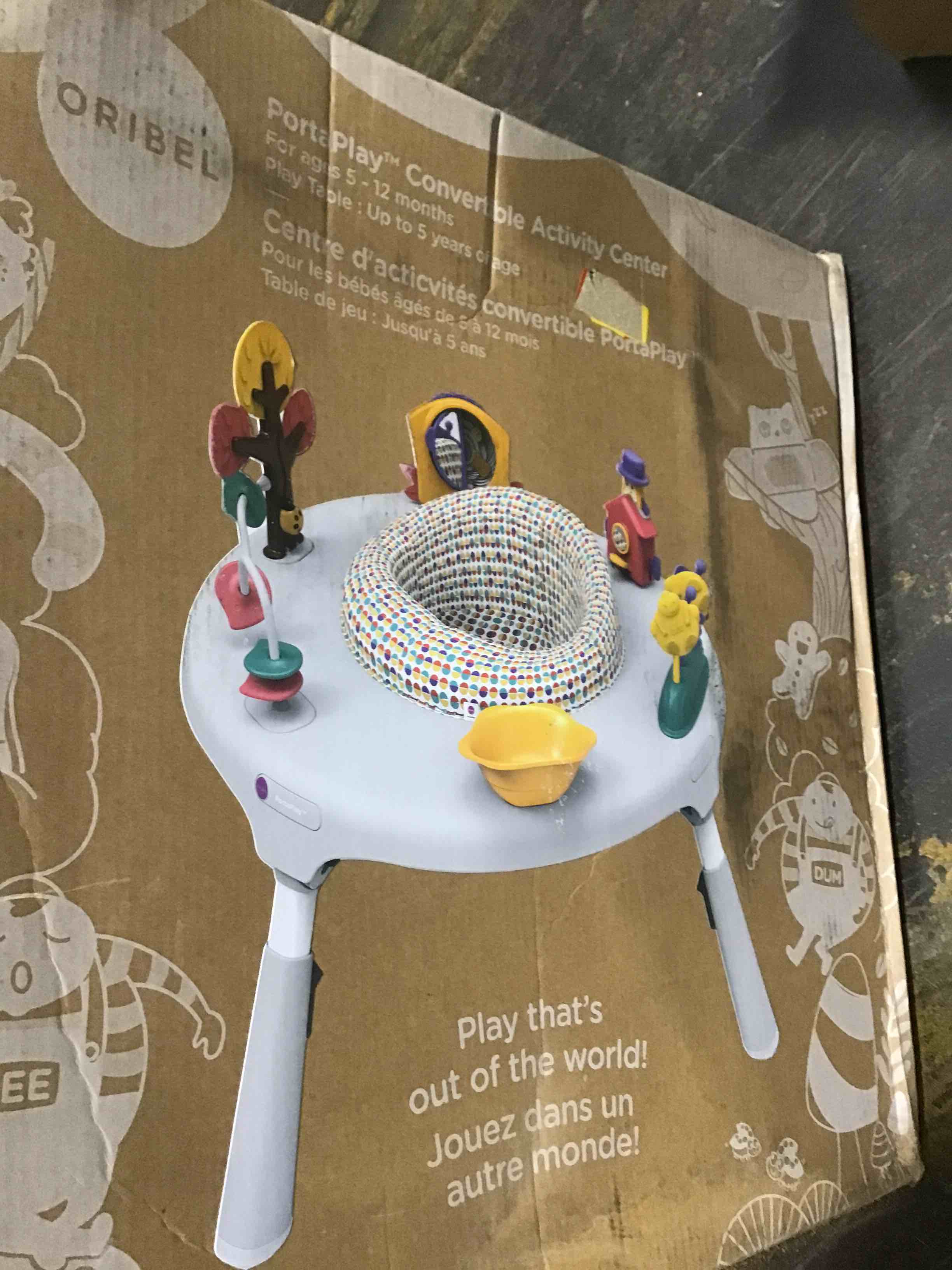 Oribel PortaPlay Baby Activity Center: Development Focused Toys ...