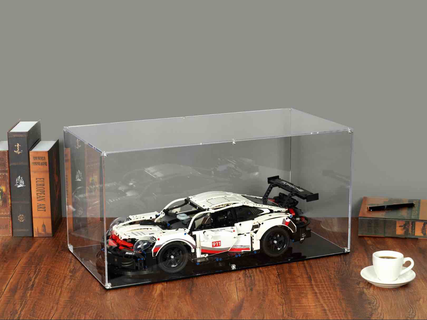 All Clear Acrylic Display Case, Assembly Box for Lego Collection ...