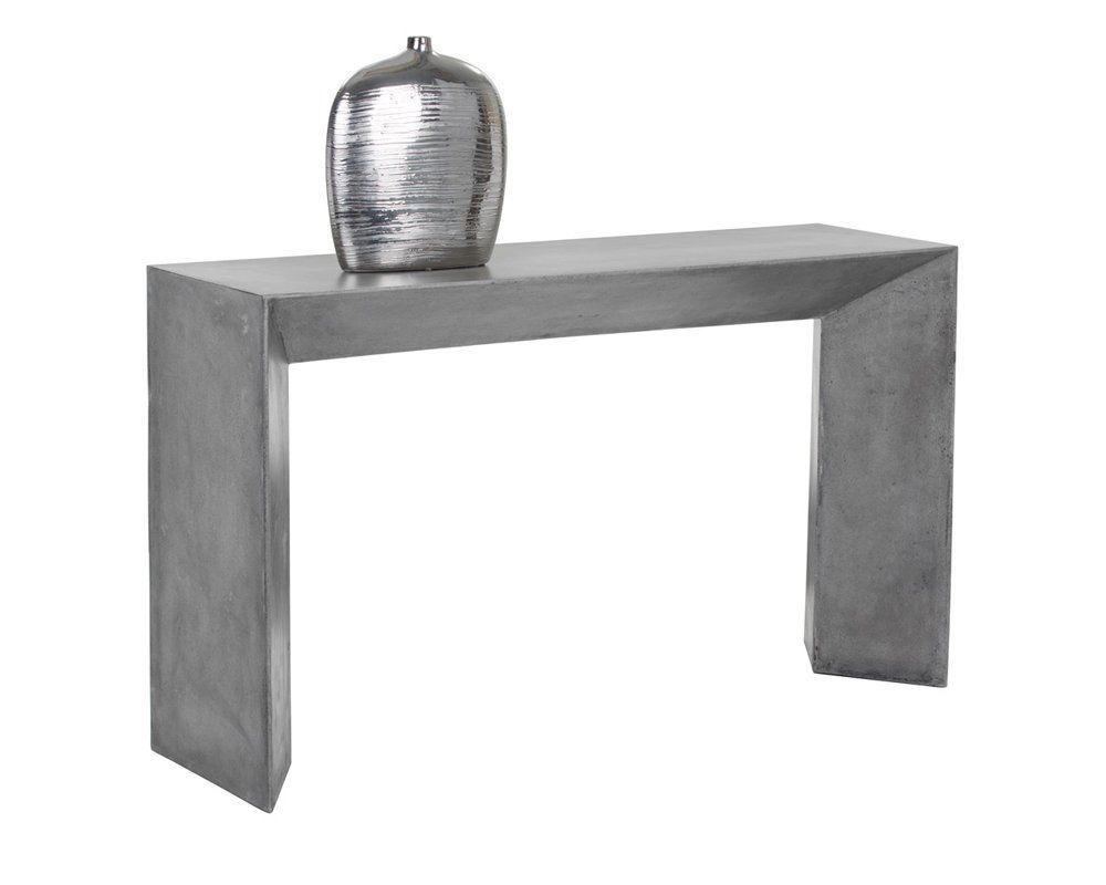SUNPAN MIXT Nomad Console Table in Grey 101369
