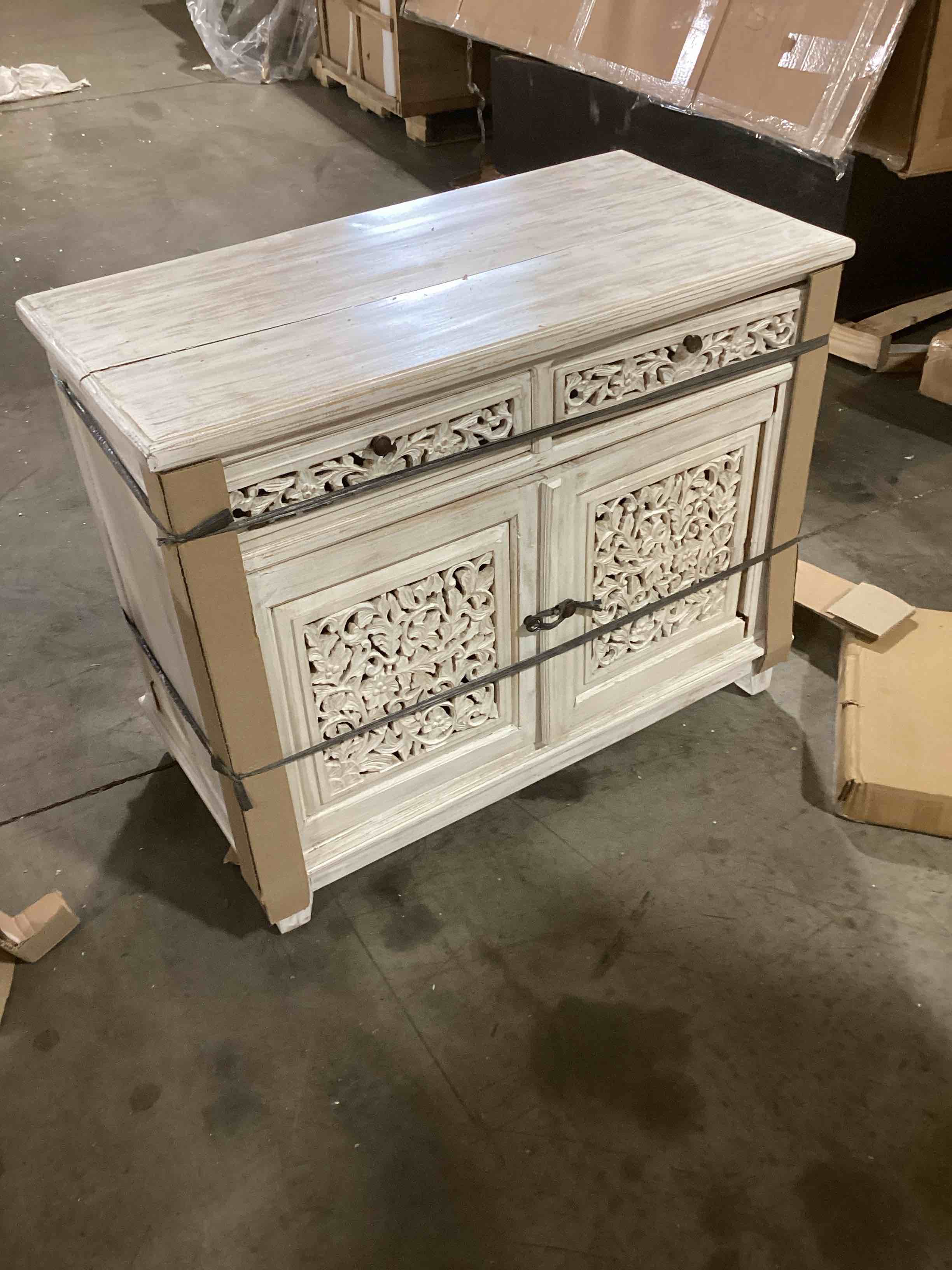 Suncrest Solid Wood Accent Cabinet