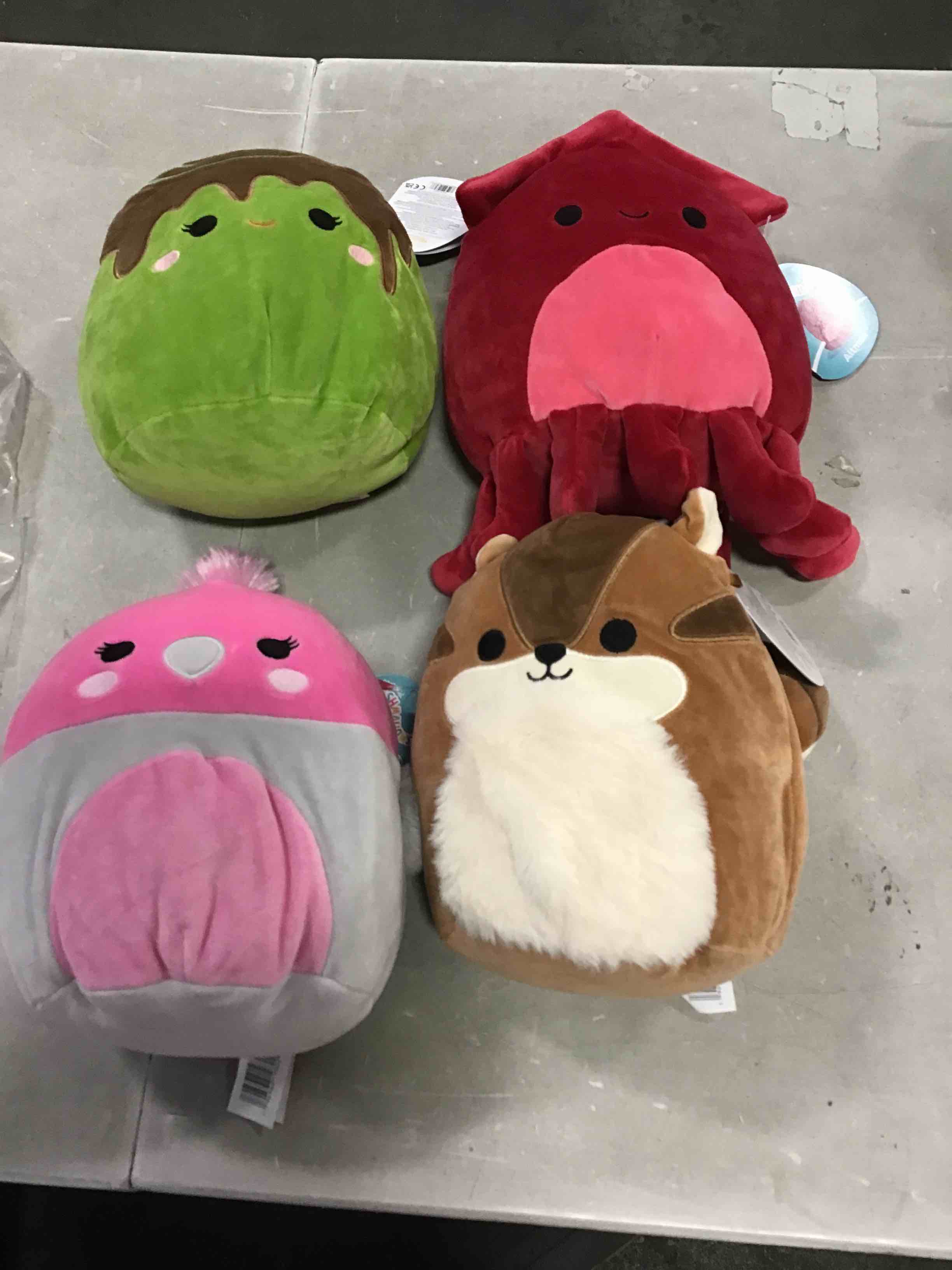 Squishmallows Official Kellytoy Collectible Sea Life Squad Squishy Soft ...