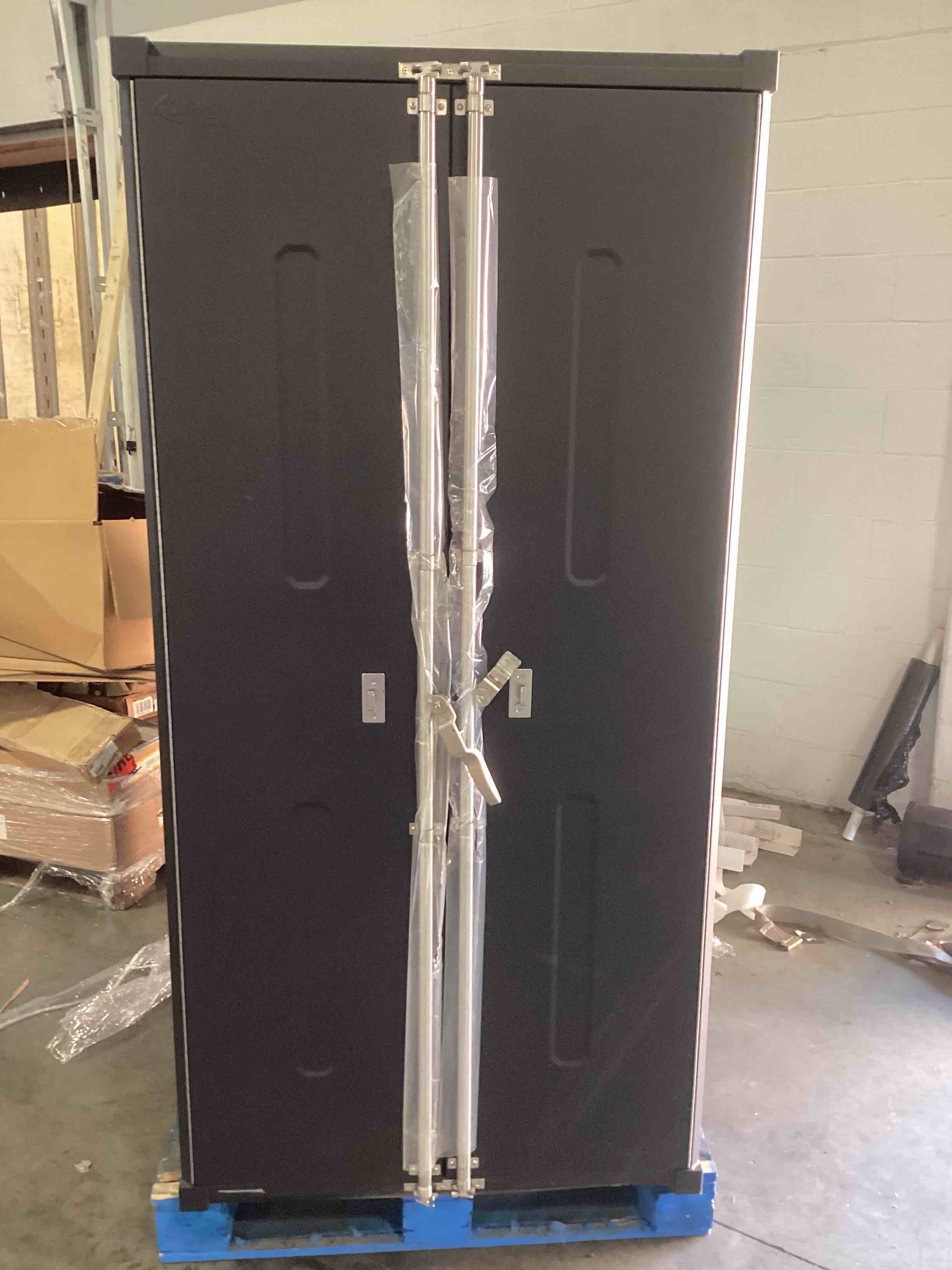 Trinity pro garage locker with shelves, scratch and dent