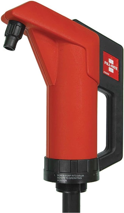 Fill-Rite FR20V Hand Lever Piston Pump, 2" NPT Bung Adapter