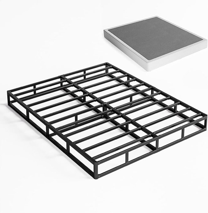 ZIYOO Box Spring Full, 7 Inch Metal Box Springs, Mattress Foundation ...