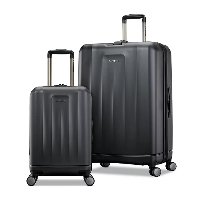 Samsonite Ridgeway Hardside 2-Piece Luggage Set, Gray