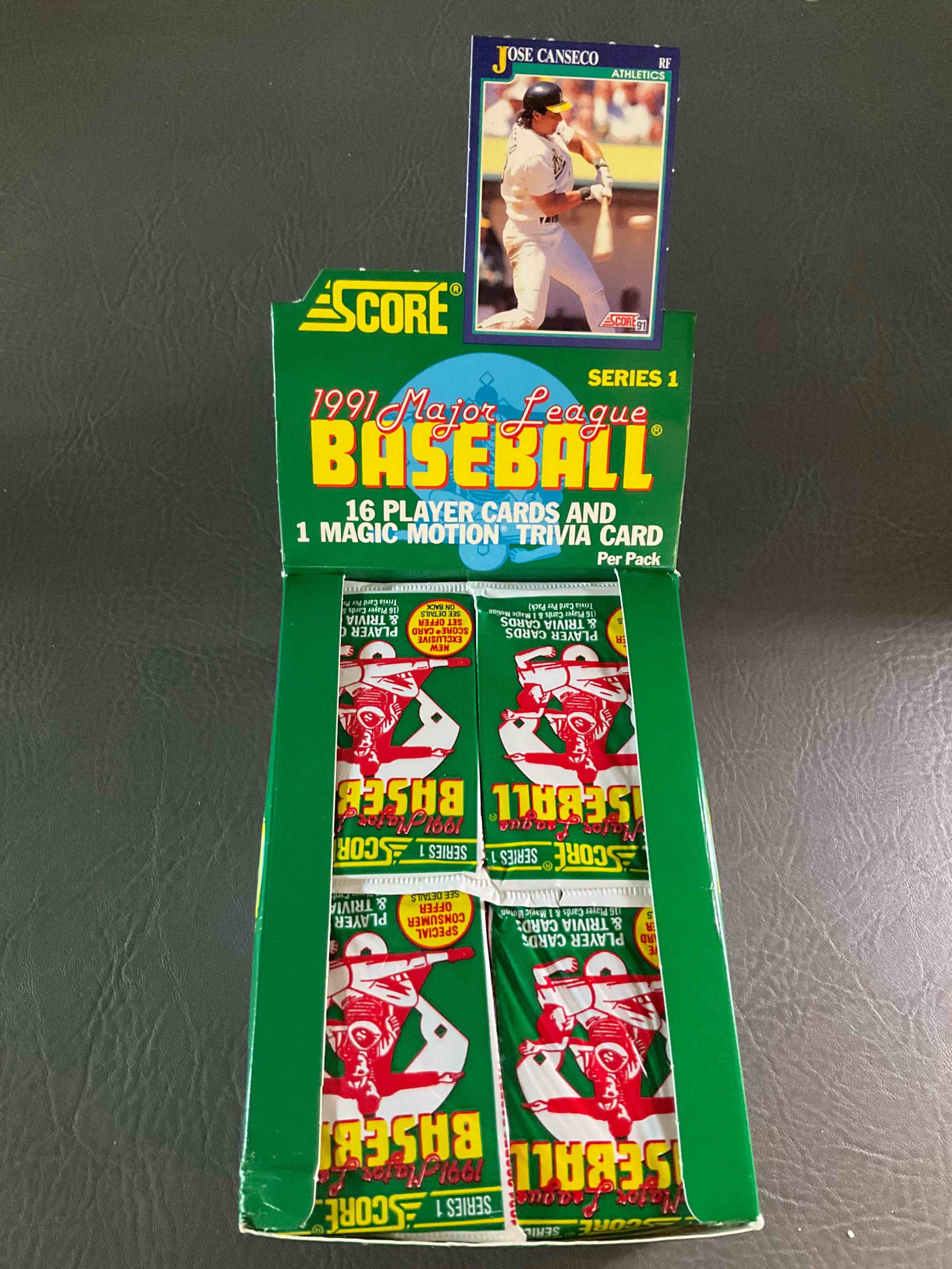 1991 Score Baseball Sealed Pack, Direct From Original Retail Case ...