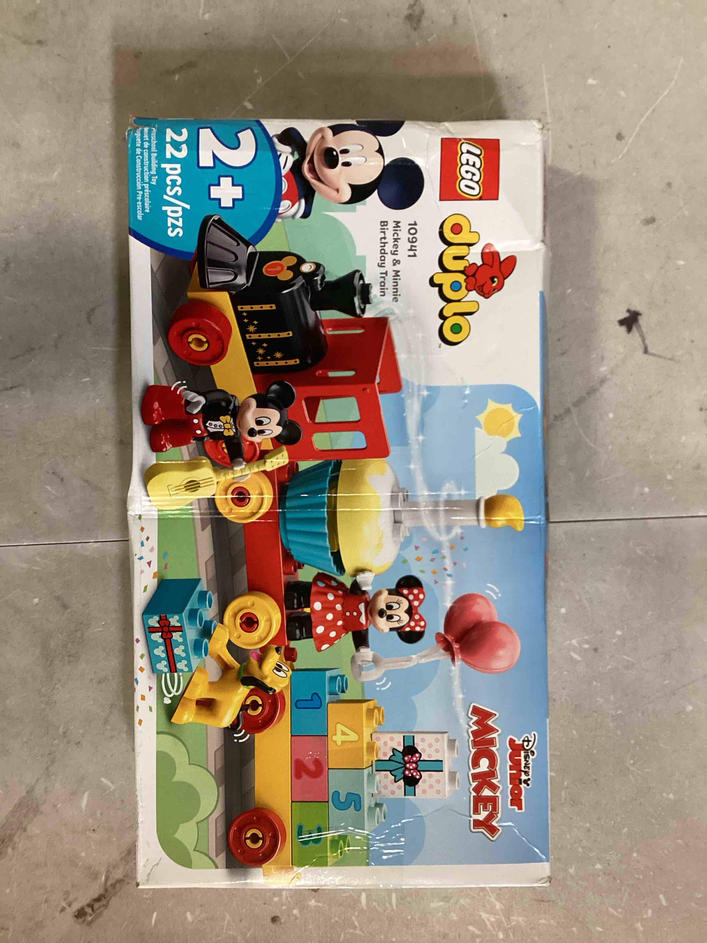 LEGO DUPLO Disney Mickey & Minnie Mouse Birthday Train 10941, Building ...