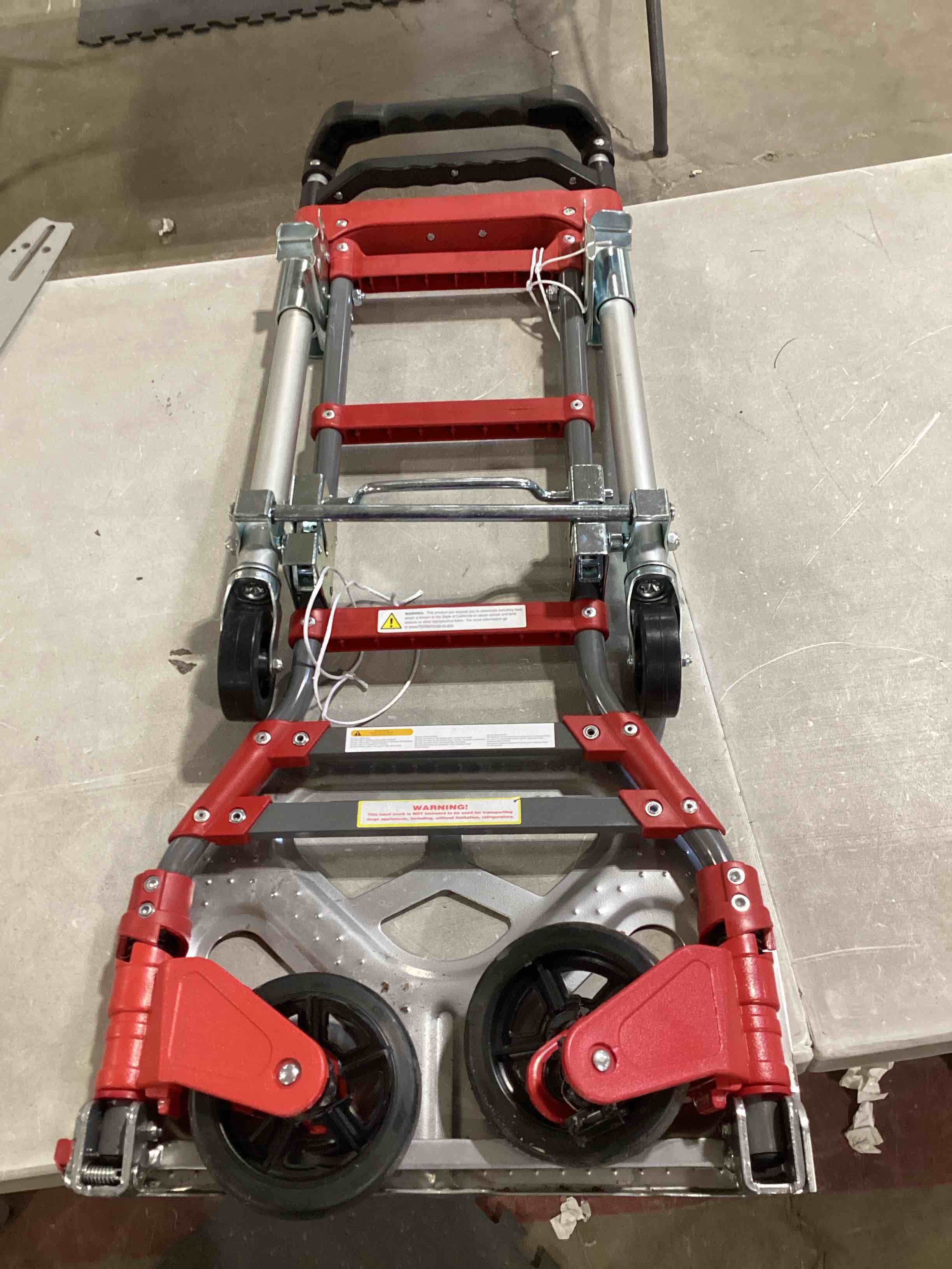 GLEASON INDUST PROD 73333 Hand-Trucks, 4 Piece , Red