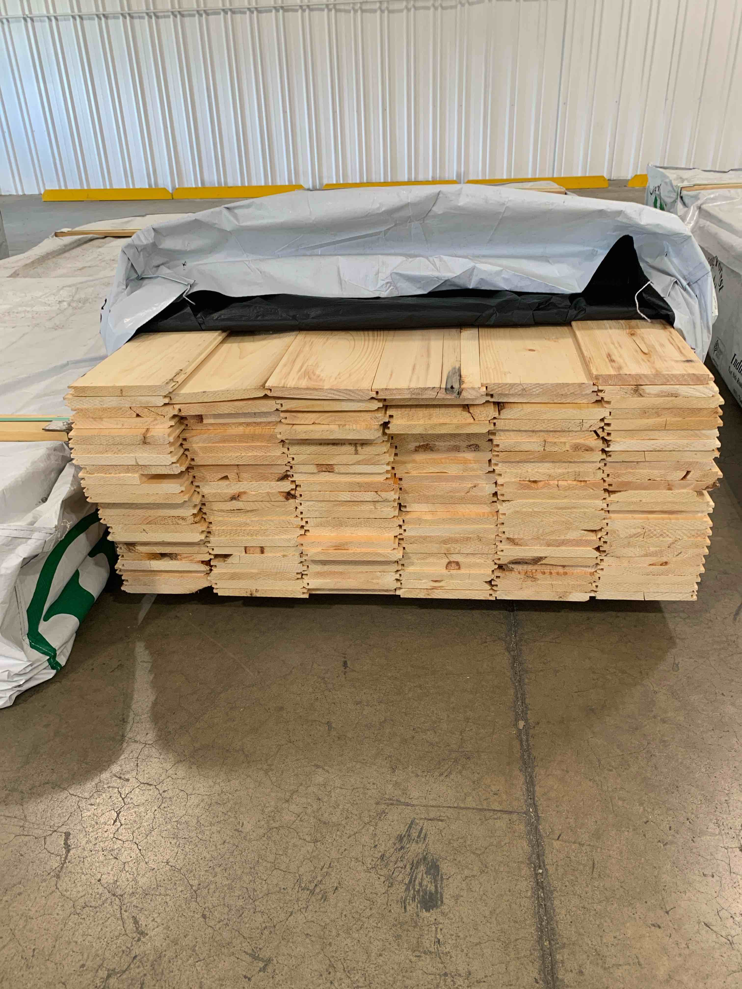 Eastern White Pine 1” x 8” x 8’ Tongue and Groove Wall Paneling EWP/WP4 ...