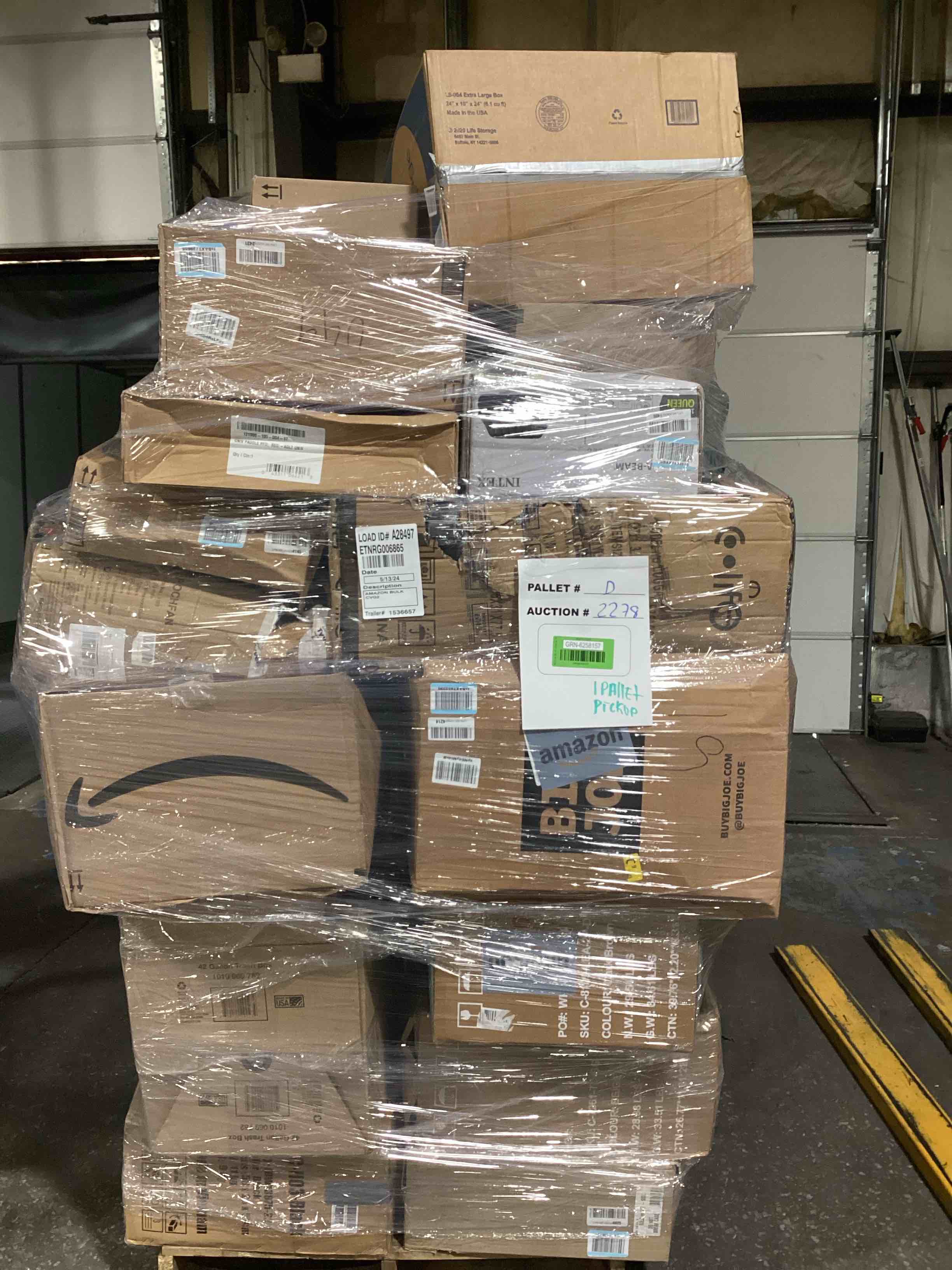 D1 skid pallet boxes surprise. (good condition or As is) 30 items or more