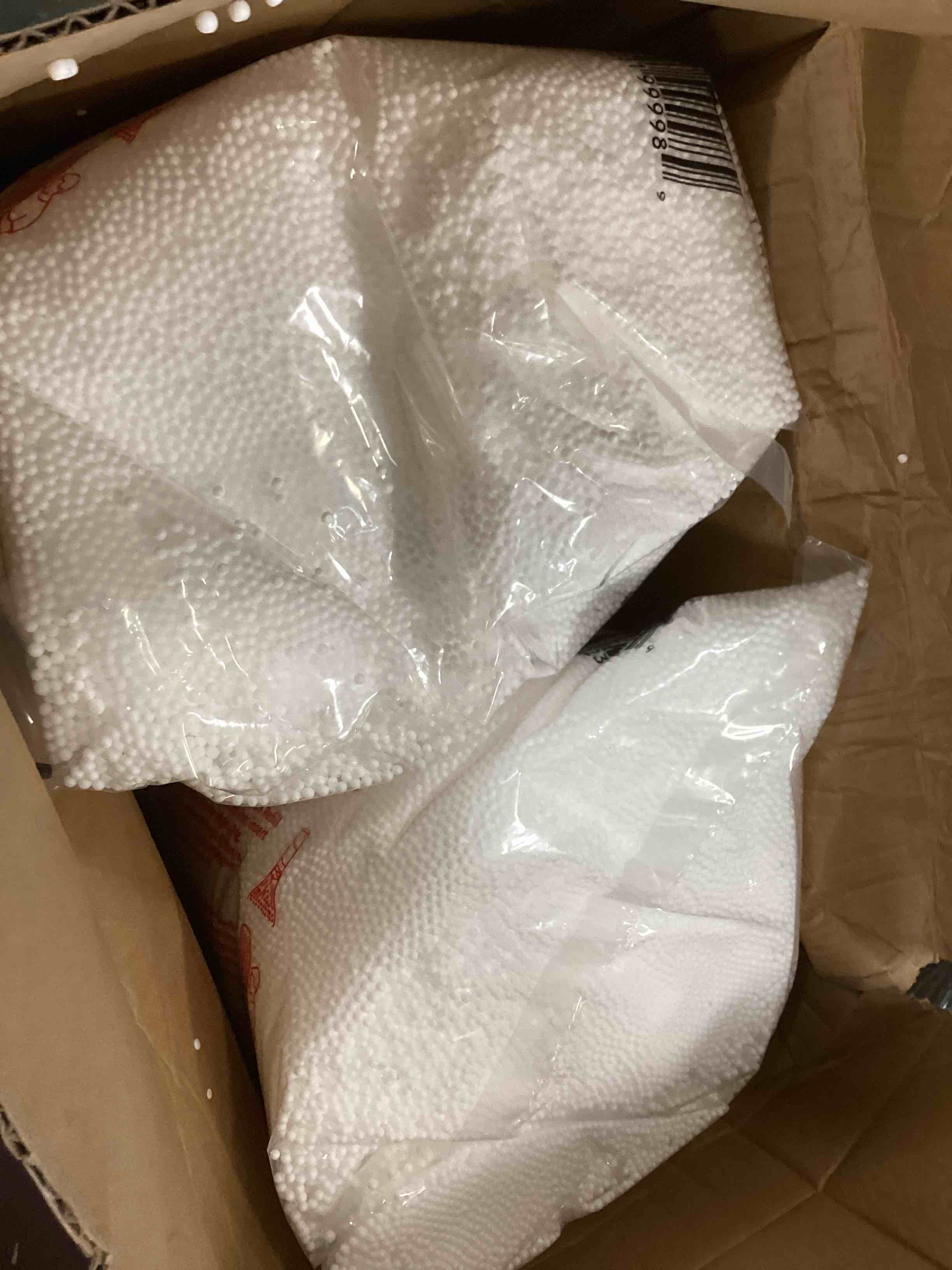 Big Joe Bean Refill 2 Pack Polystyrene Beans for Bean Bags or Crafts ...