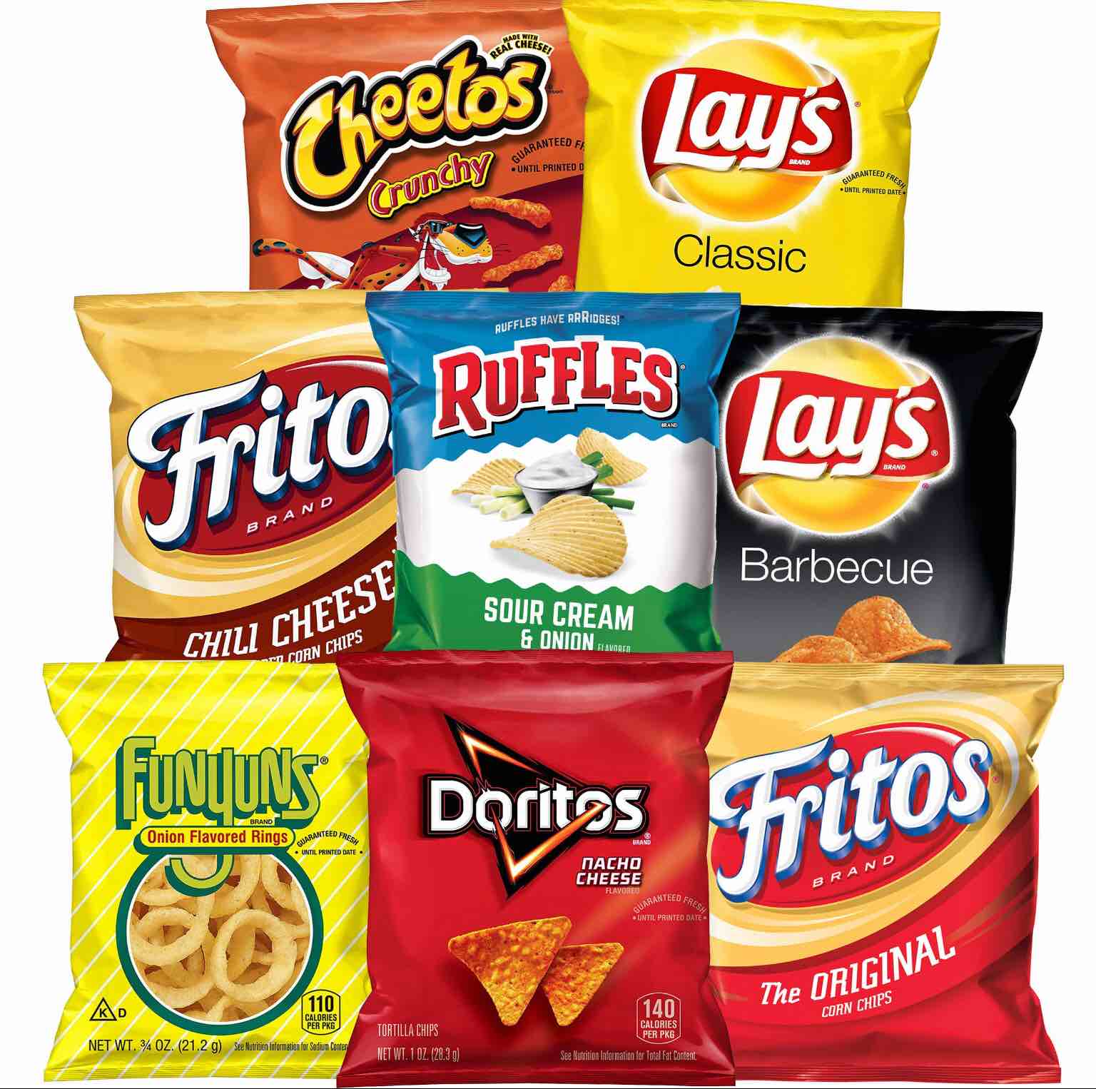 Fritolay Pallet Lot Of 81 Boxes Of Assorted Potato Chip Simply Doritos ...