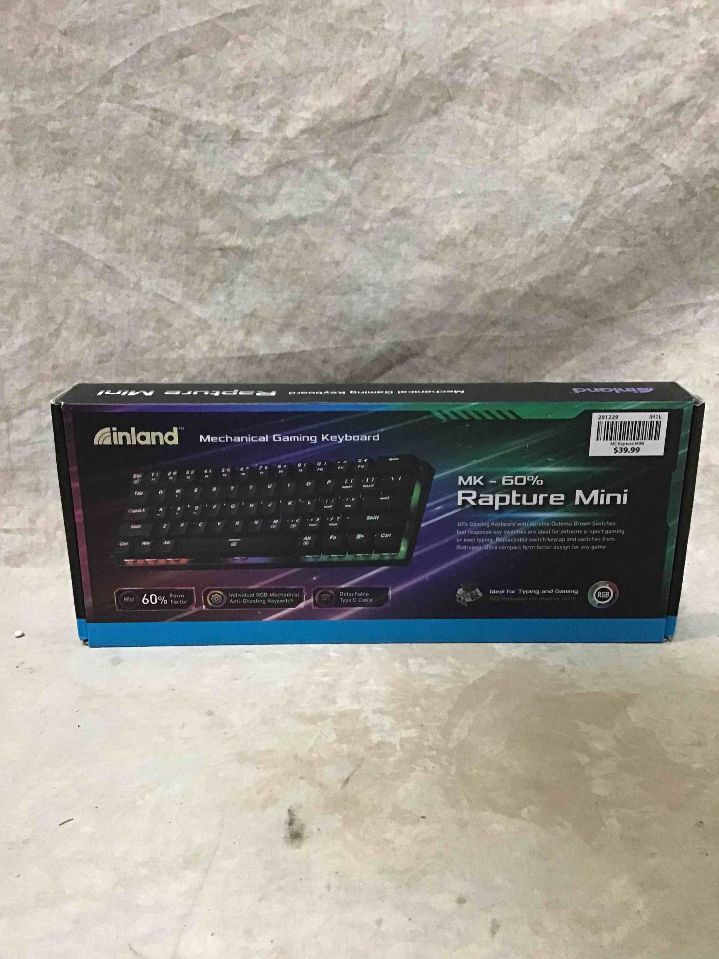 Inland MK-60% Rapture Mini