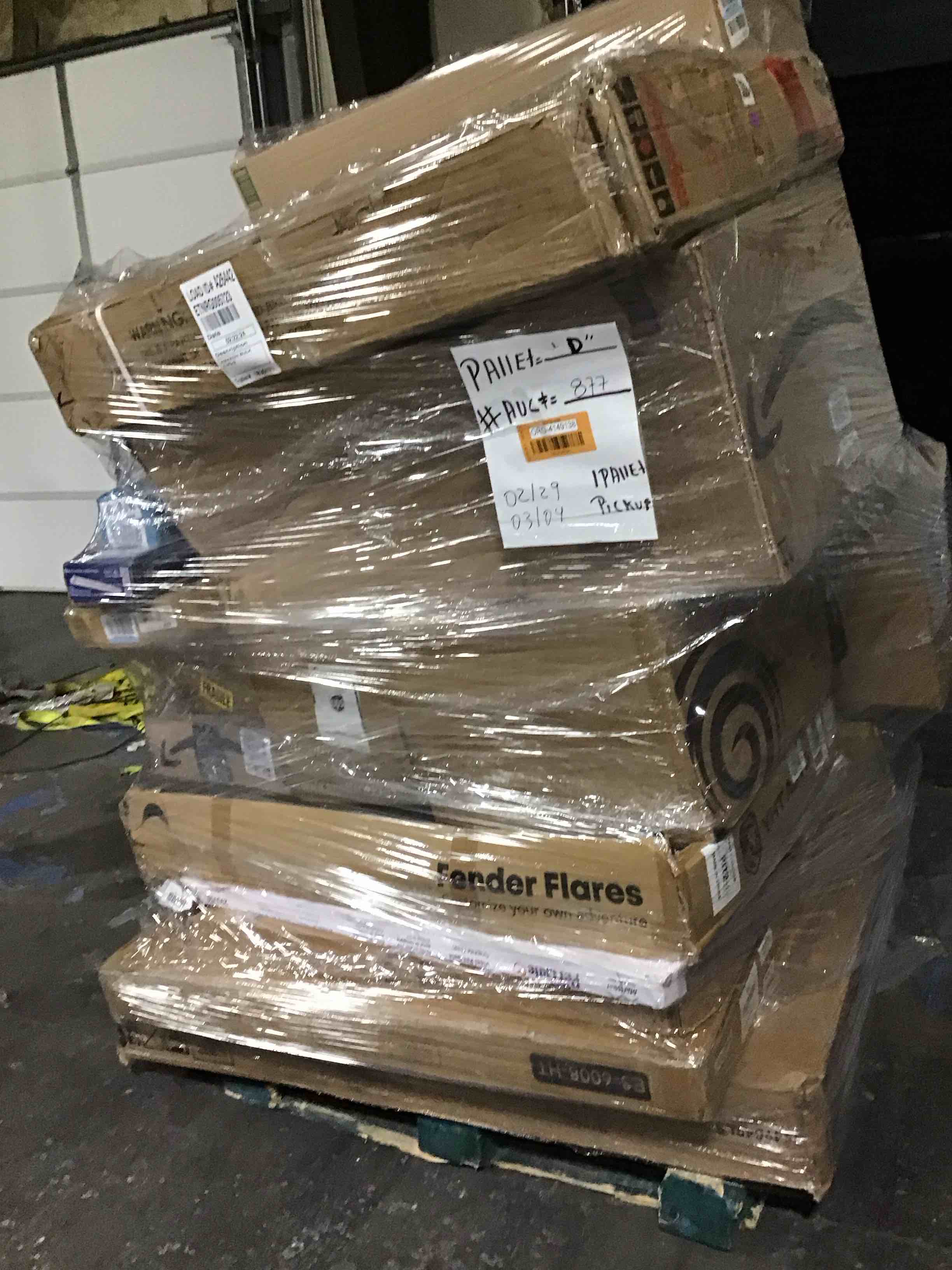 (D)1skd pallet itms different boxes surprise ( Appears new or open ) 25 ...