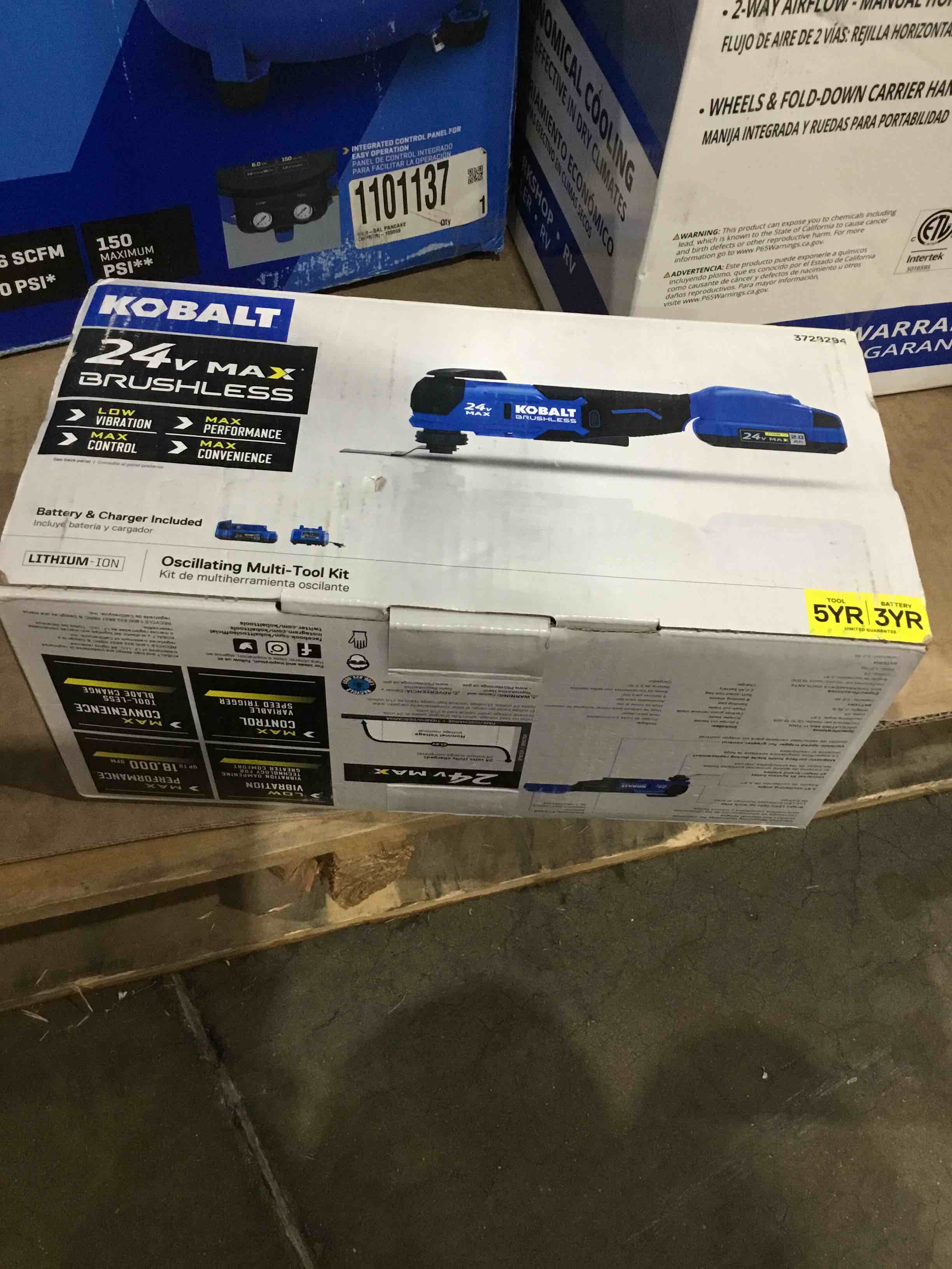 Kobalt 24v max brushless Kobalt 5-in 24-Volt Max-Volt Cordless Angle Grinder