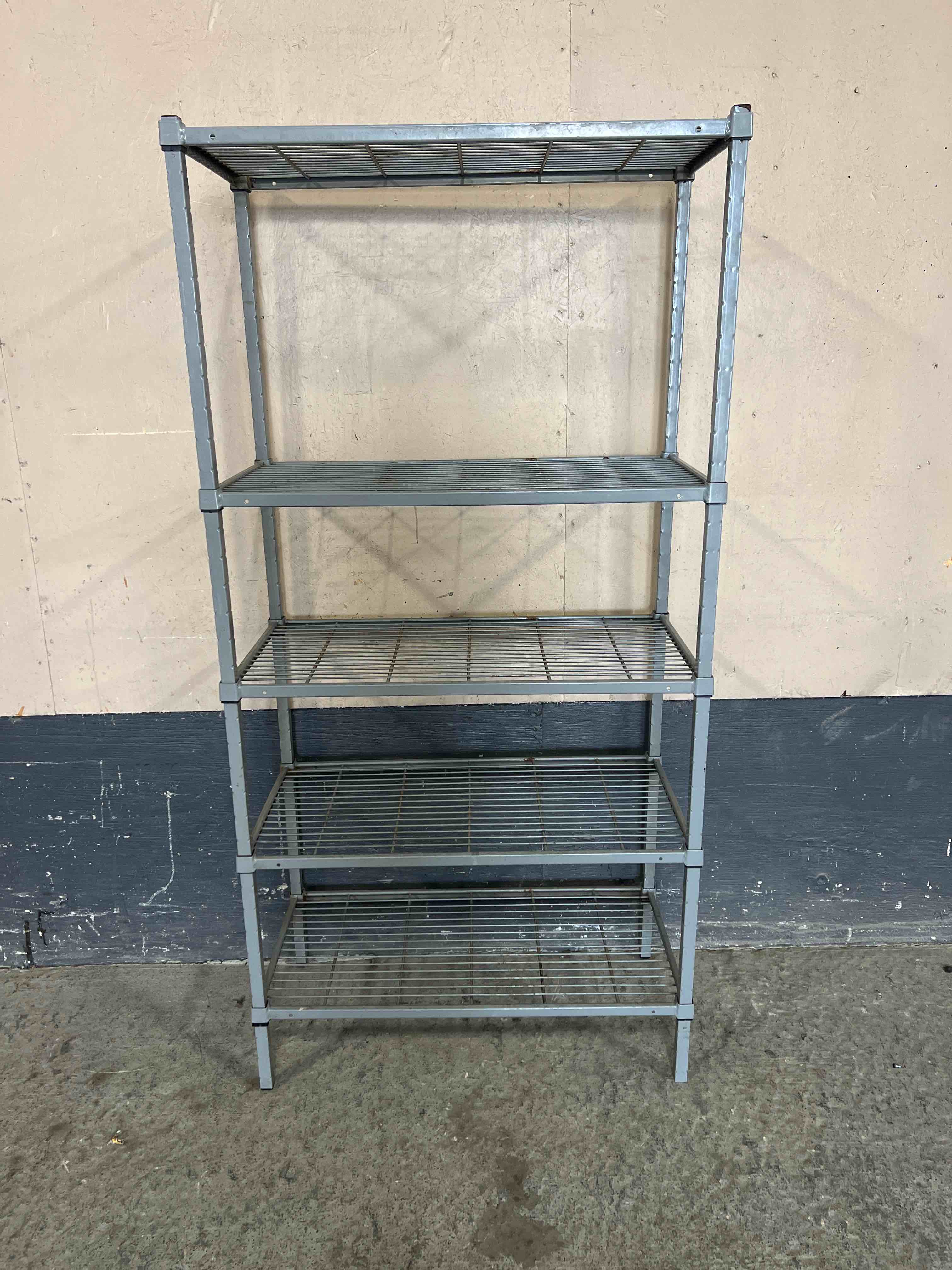 AMCO 4 SHELF METAL STORAGE RACK