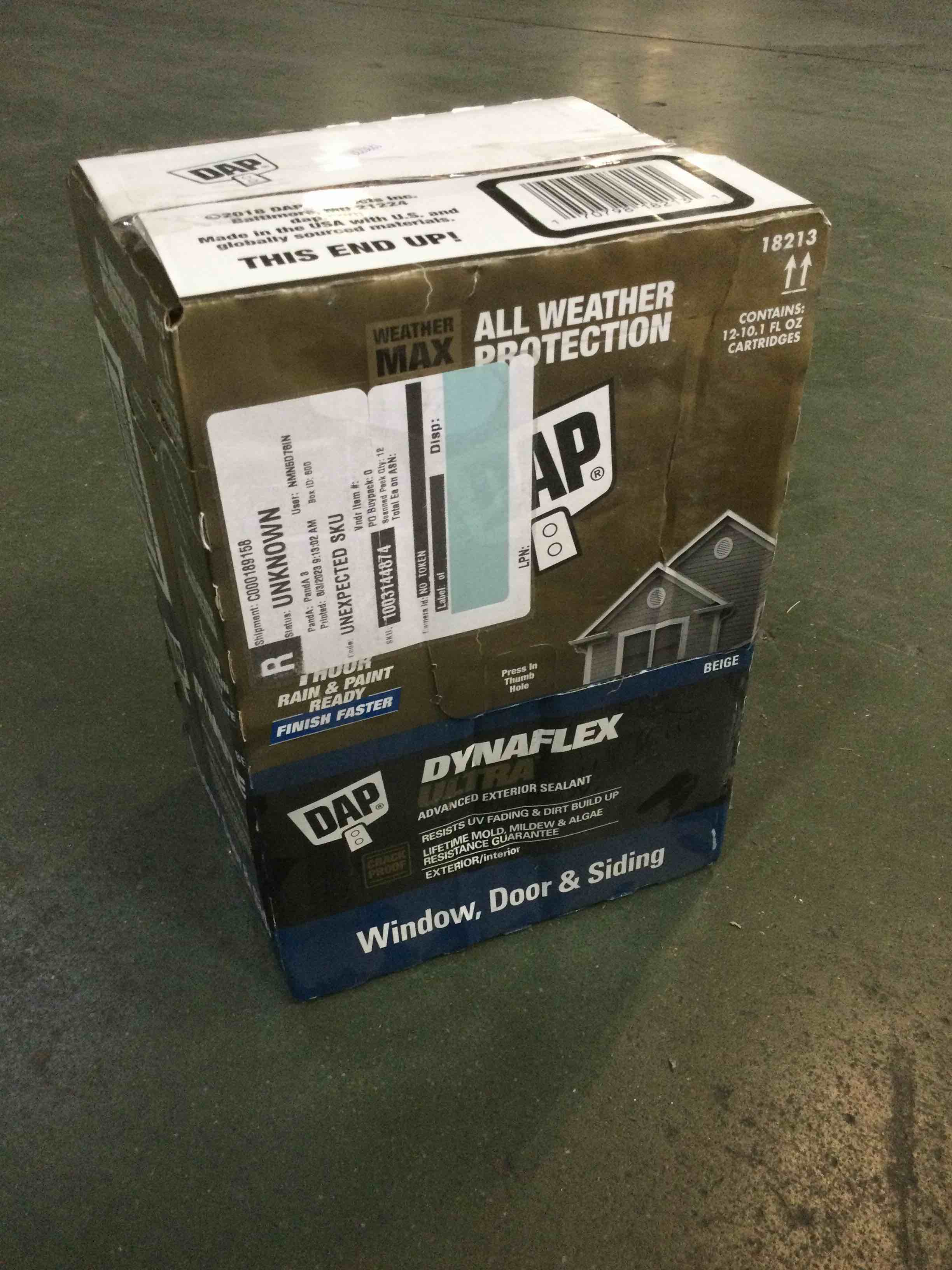 DAP Dynaflex Ultra 10.1 oz. Beige Advanced Exterior Window, Door, and ...