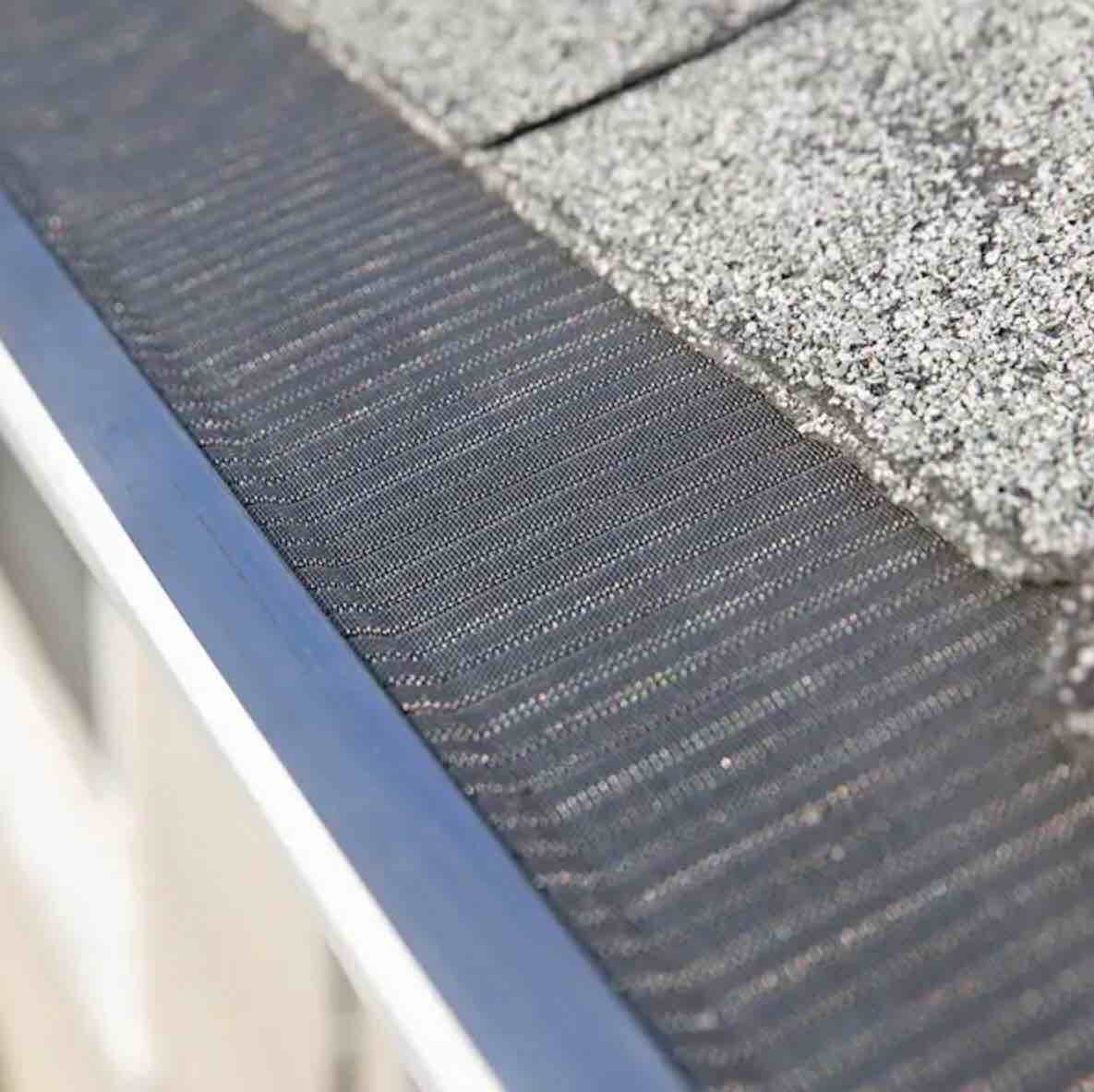 Gutter Guard by Gutterglove 3 ft. L x 5 in. W Stainless Steel Micro ...