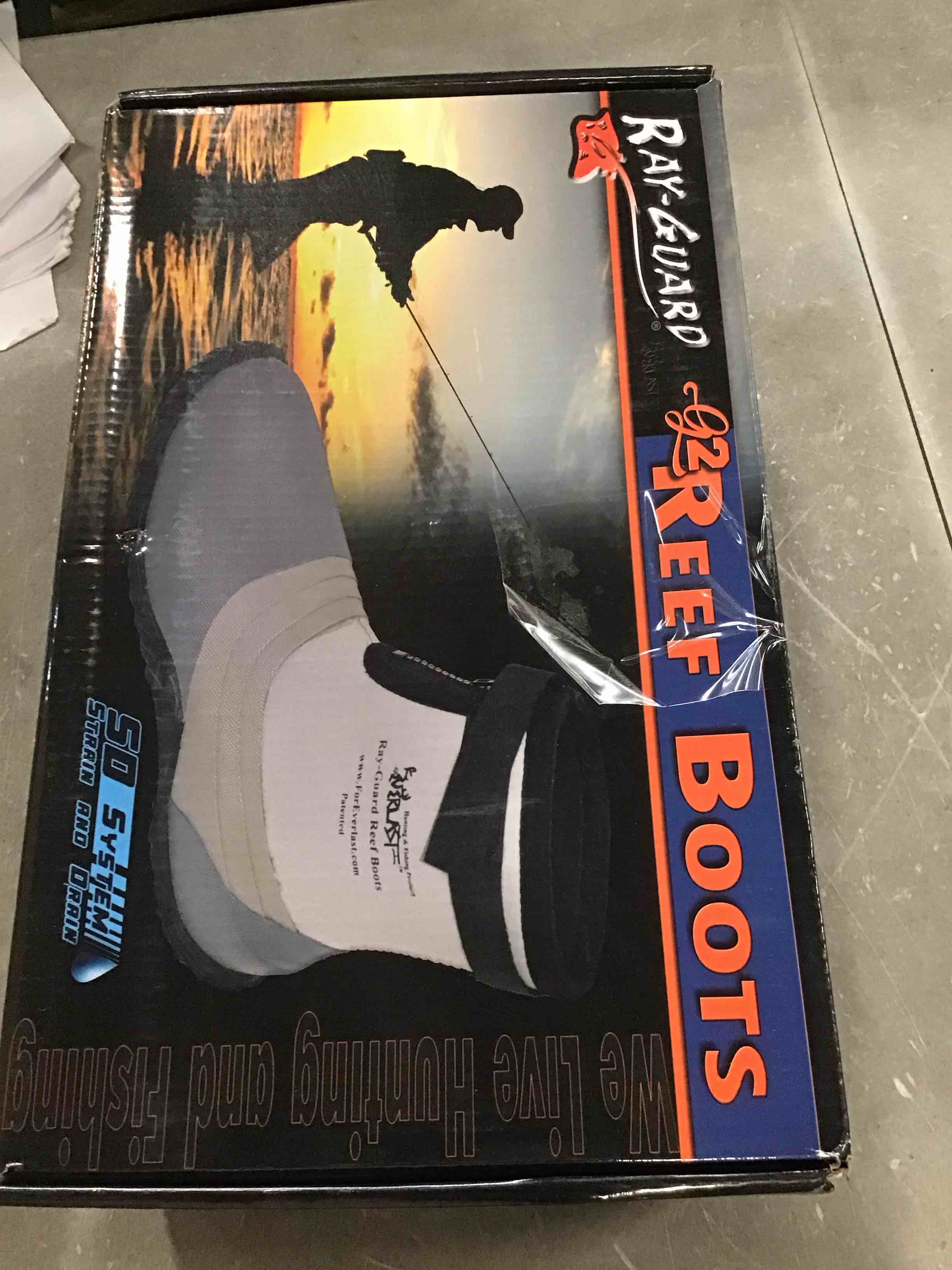 ForEverlast Ray-Guard Reef Wading & Fishing Boots-Hard Soled Vulcanized ...