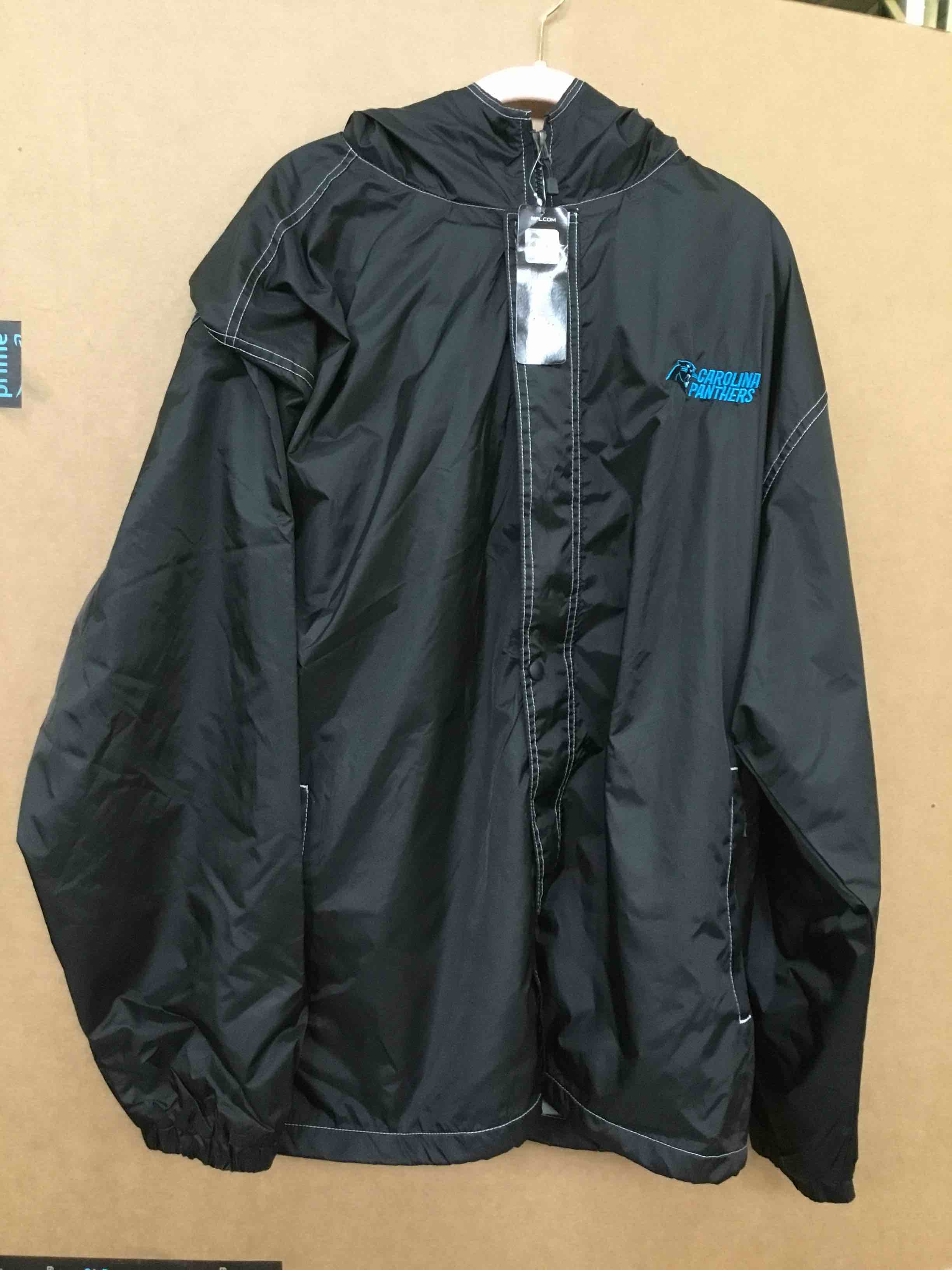 size XXL Carolina Panthers Dunbrooke Logo legacy stadium full zip ...