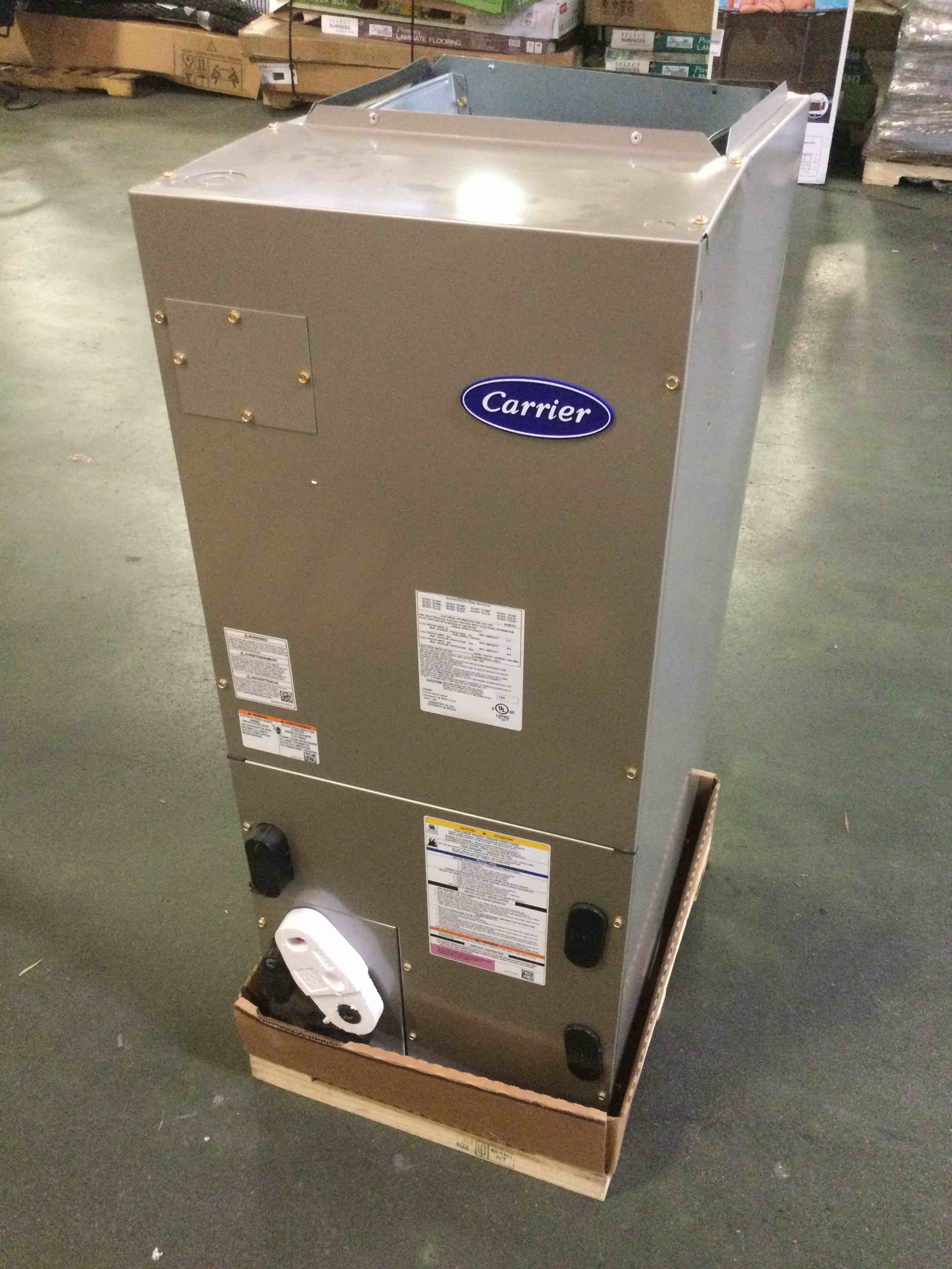 Carrier FAN COIL, 1.5-3.0T VARI-SPD INFINITY COMMUNICATING ALL ALUMINUM ...
