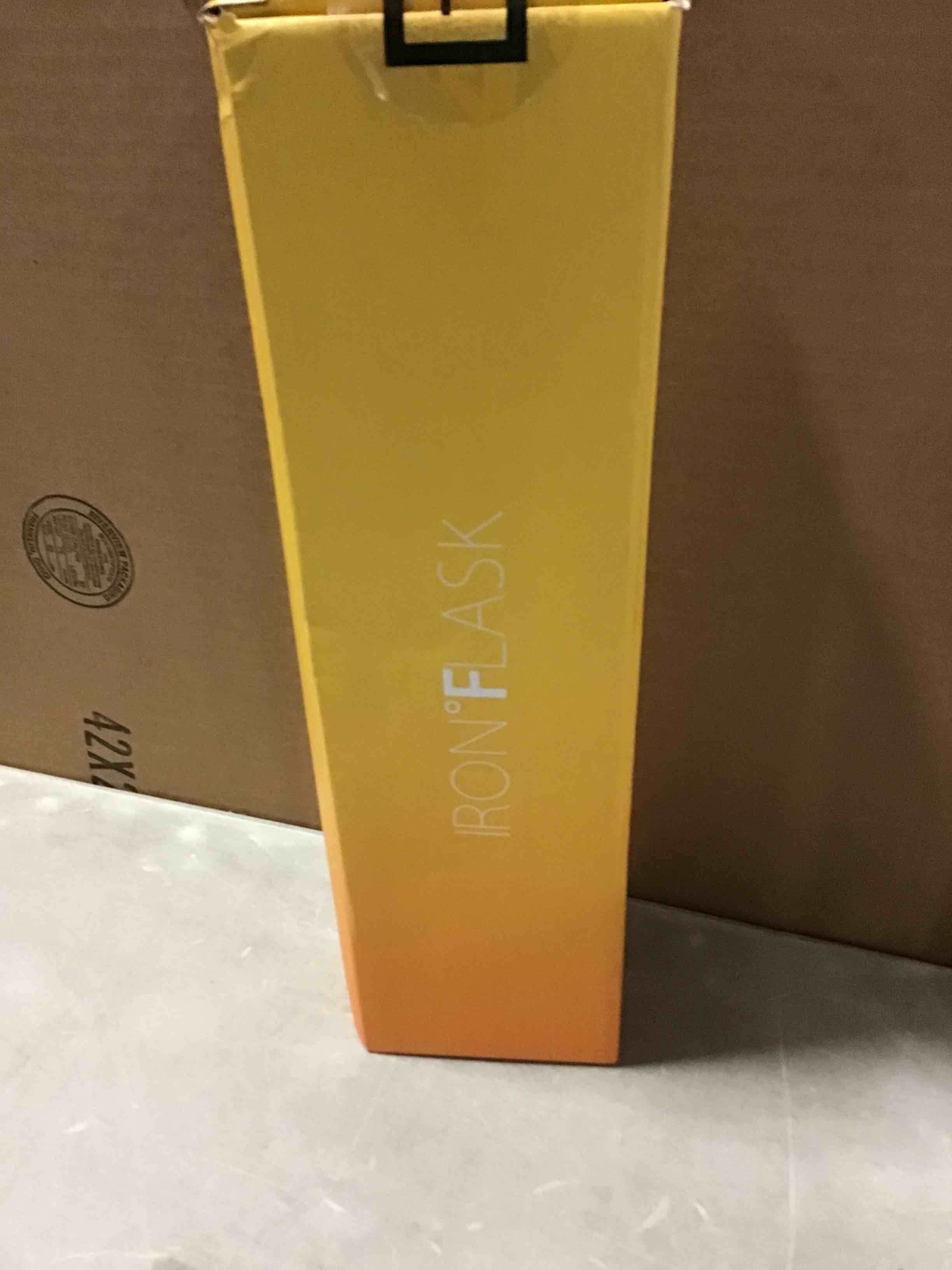 IRON °FLASK Sports Water Bottle - 18 Oz 3 Lids (Wide Spout Lid), Leak ...