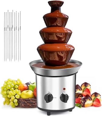 Sephra Select Chocolate Fountain Small 16-Inch Chocolate Fountain ...