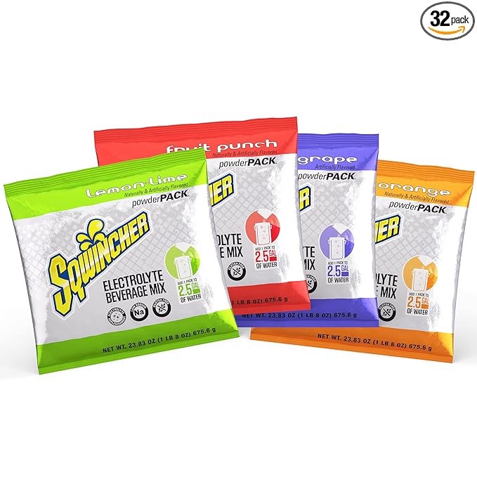 Sqwincher 016044-AS 23.83 Ounce Powder Pack Instant Powder Concentrate ...