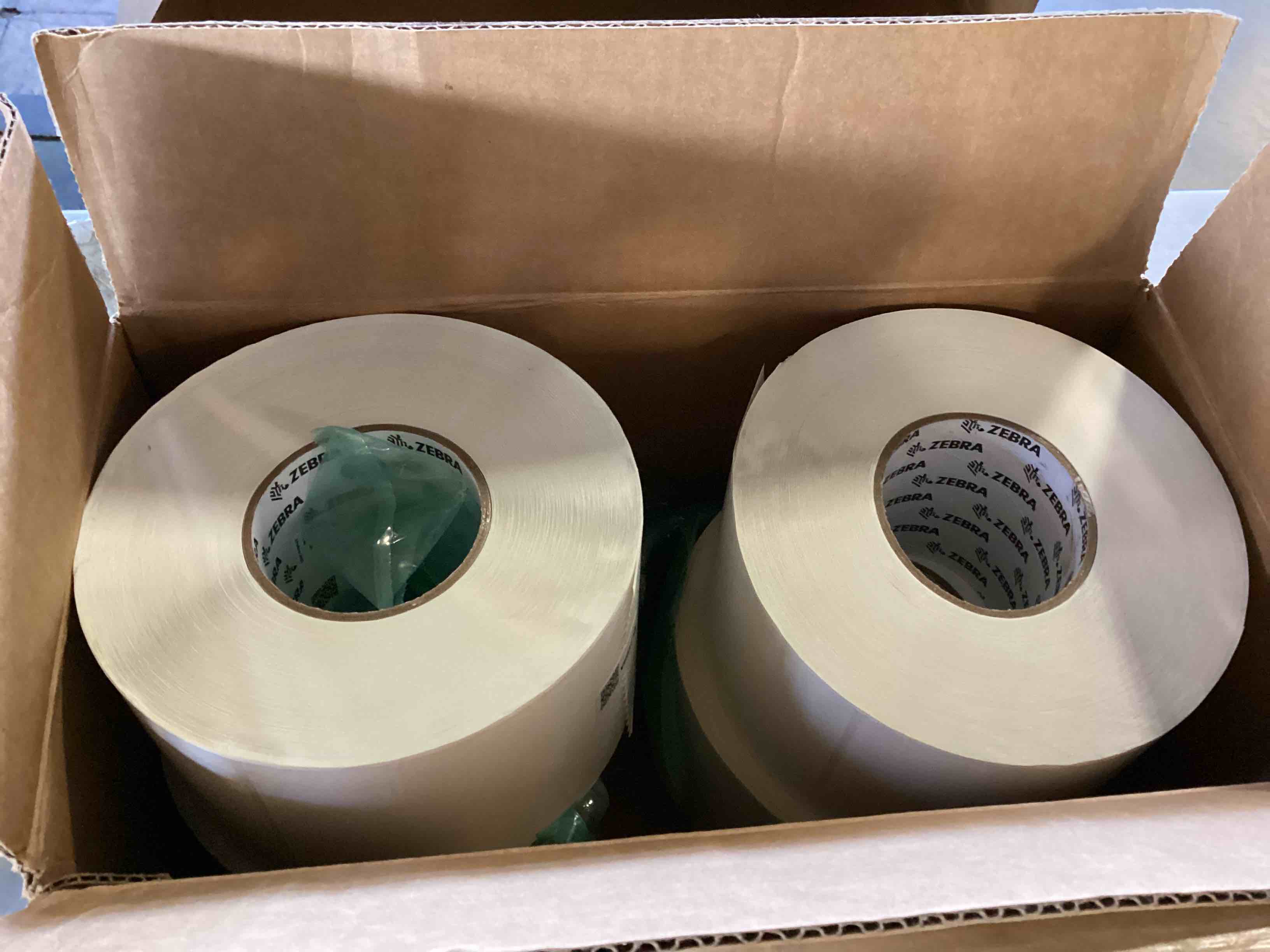 Zebra 4 x 6 in Thermal Transfer Paper Labels Z-Perform 2000T Permanent ...