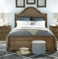 Progressive Furniture B683-95 Complete Panel Bed, Caramel - King Size ...