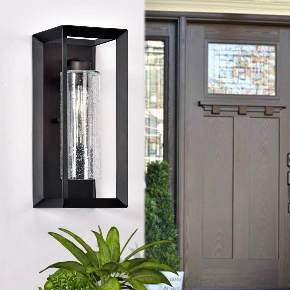 Needham Aluminum Rust Resistant 17"H Dark Bronze Outdoor Wall Light ...