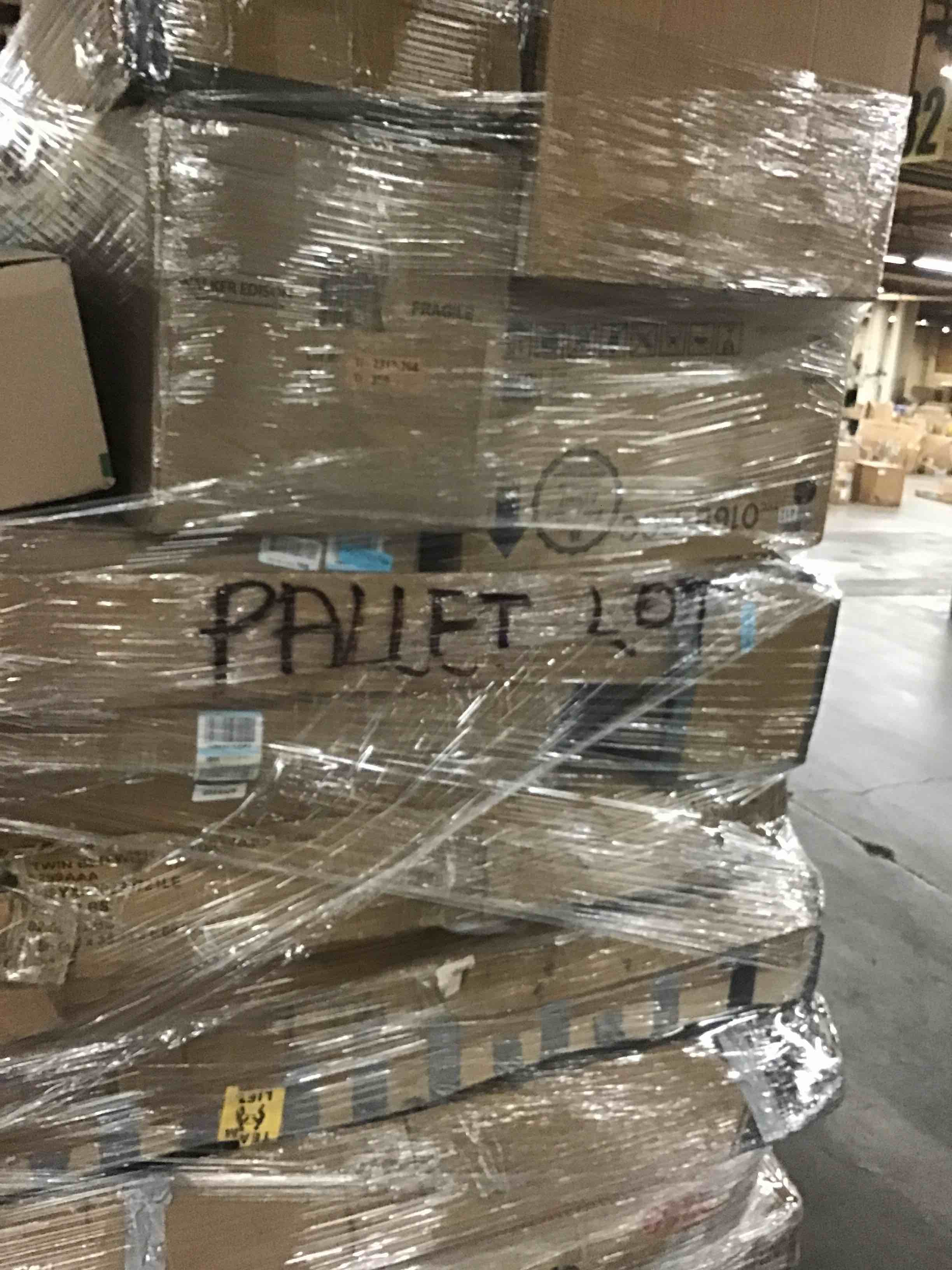 Multiple assorted items- Pallets preview- Pallets is non refundable ...
