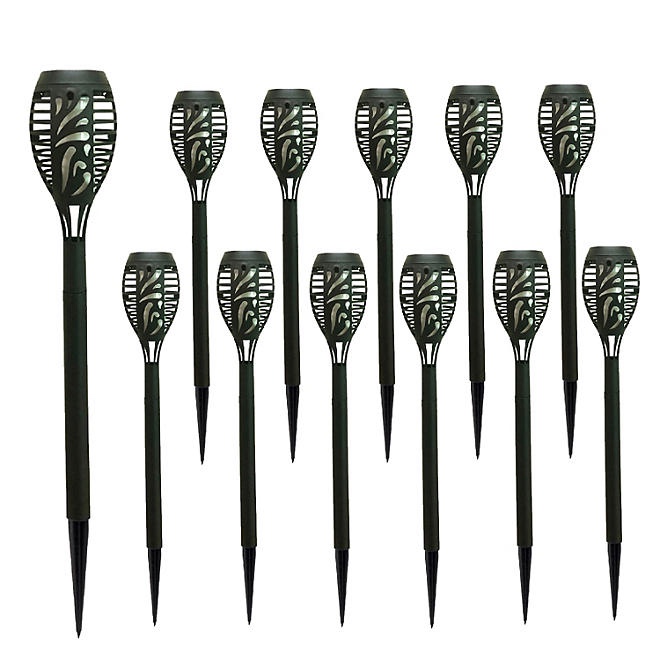 Member’s Mark Deck Impressions Solar OPP Mini Tiki Torches