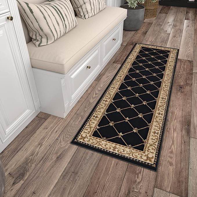 2x8 Hallway Runner Rug | Kitchen, Walkway, Entryway Rugs | Traditional ...