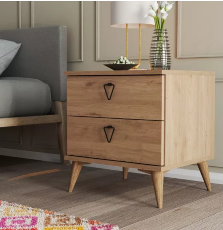 VERSA-CE-3632 ÉJJELISZEKRÉNY TÖLGY(Incomplete box 1 of 2 )