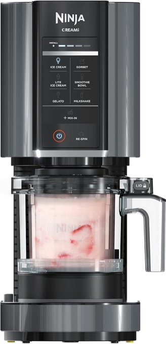 Ninja NC299AMZ CREAMi Ice Cream Maker, for Gelato, Mix-ins, Milkshakes ...