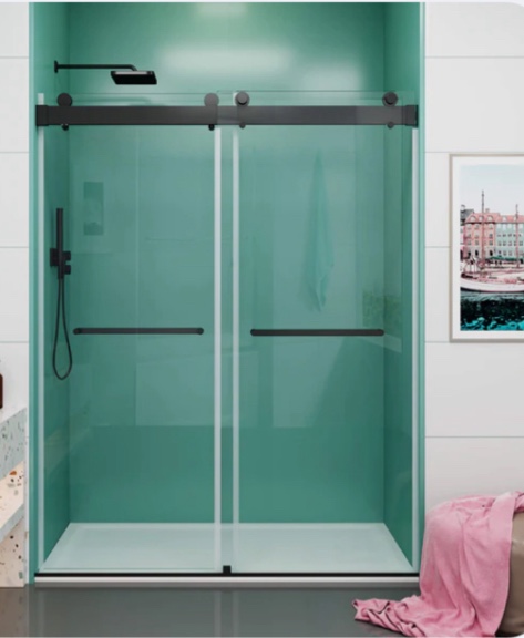 Soft-Closing Double Sliding Shower Door - DS13