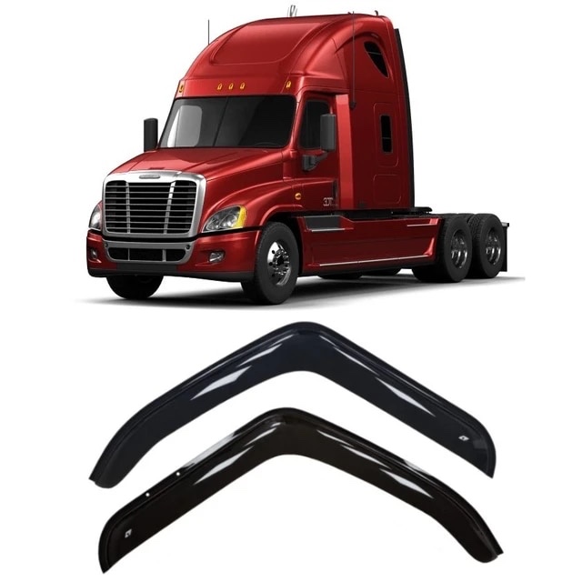 Window deflectors Cobra tuning f1005 car Freightliner Cascadia 1 I 2007 ...