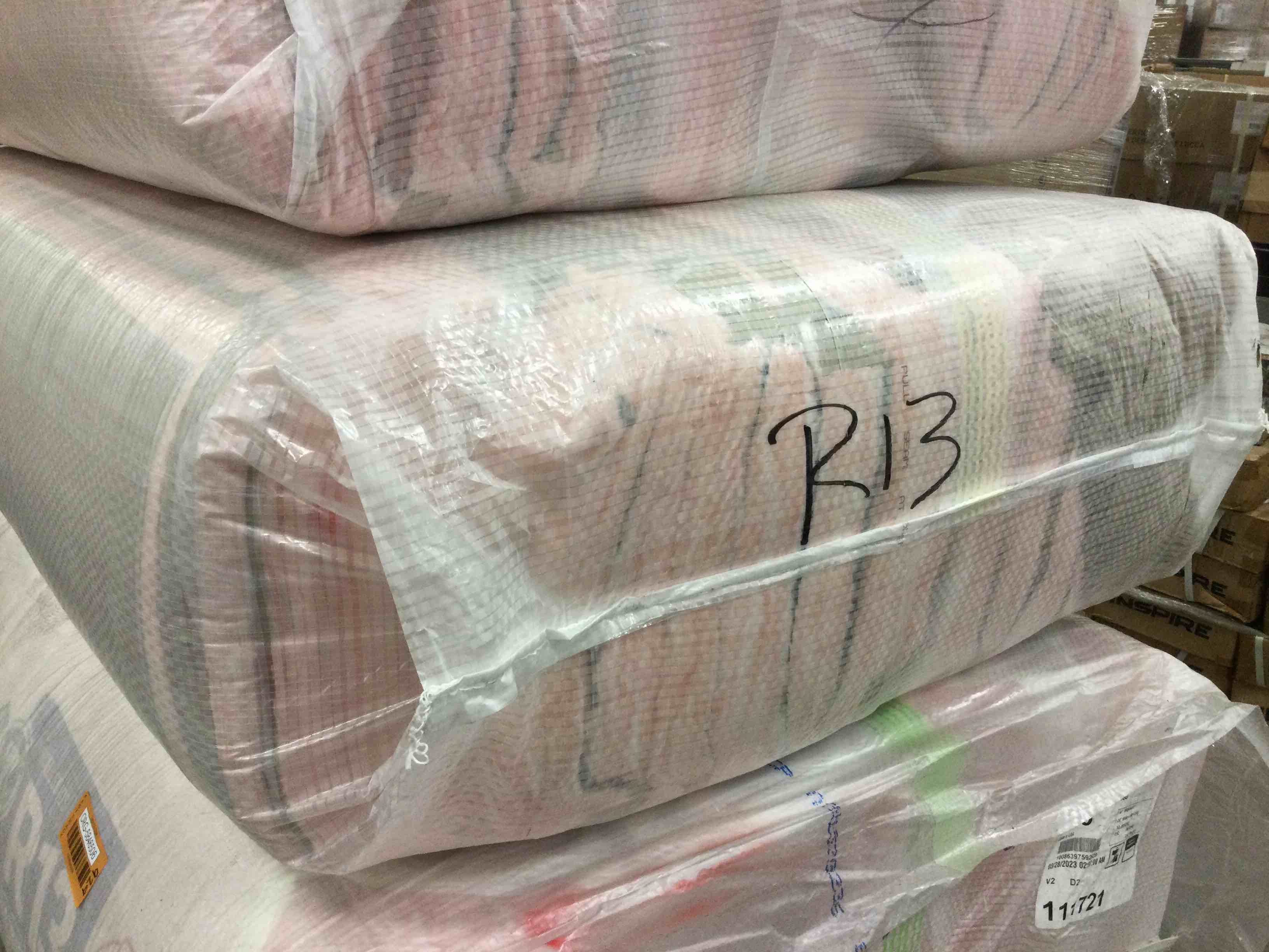 5 batts r13 16” faced insulation your bid per batt